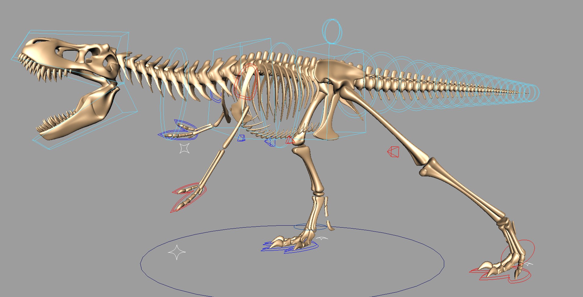 3D T Rex Run Cycle Model - TurboSquid 1225005