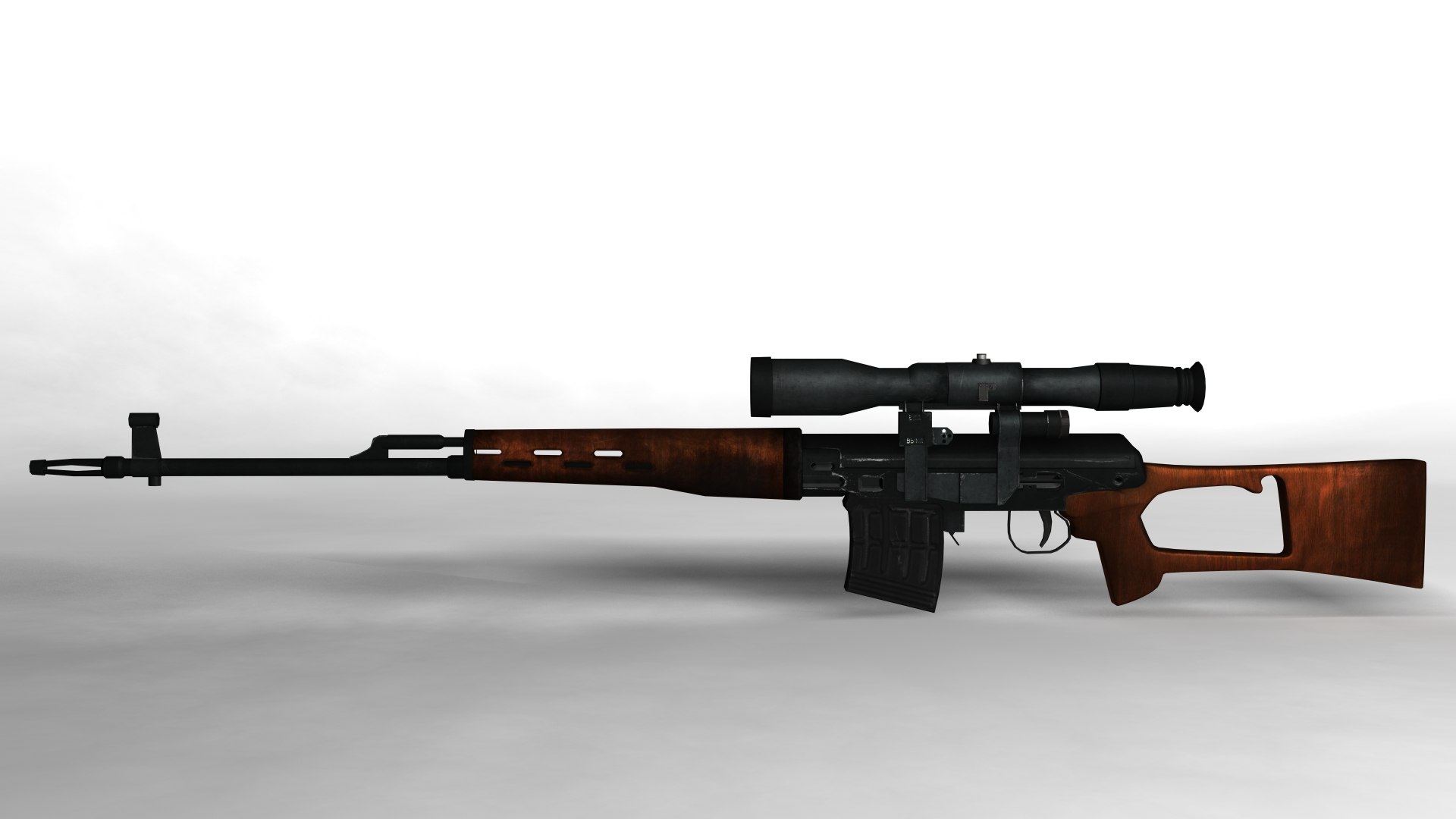 3D sniper rifle model - TurboSquid 519059