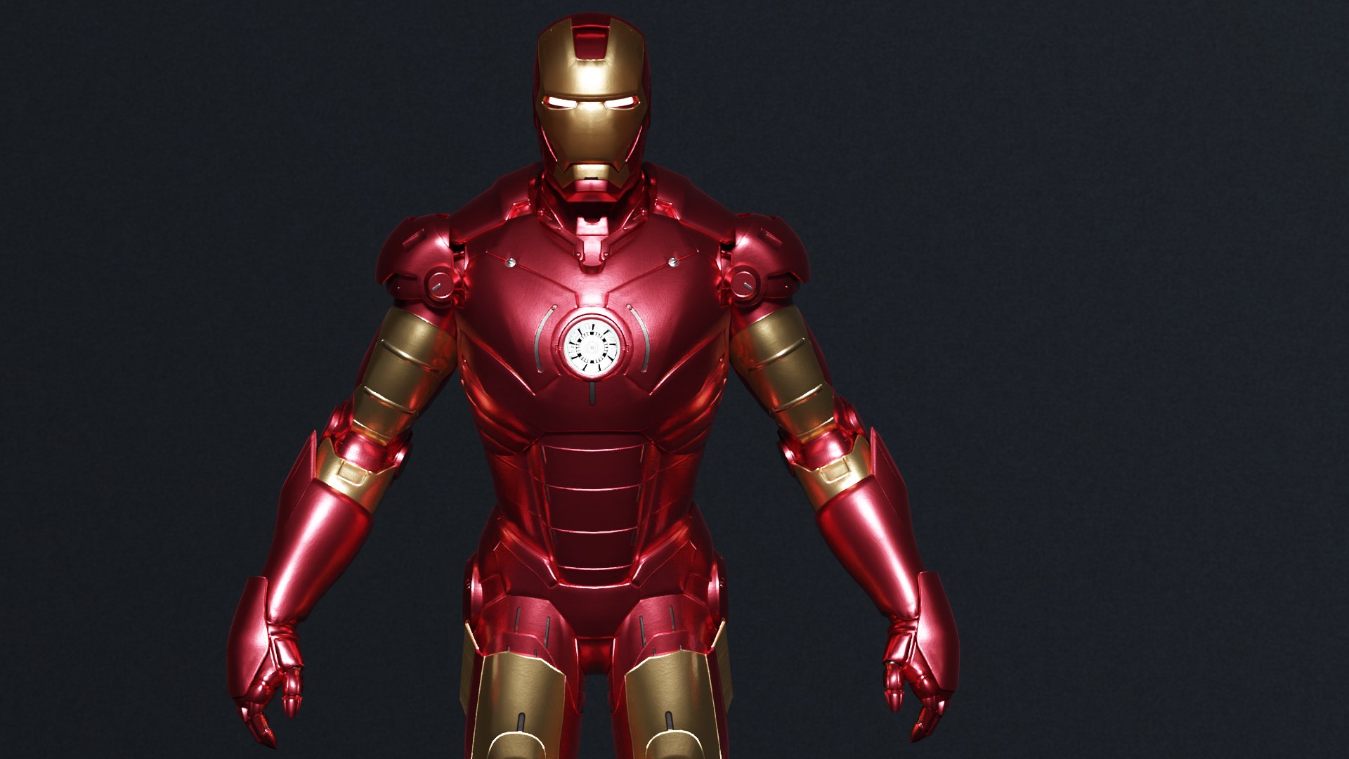 3D Ironman Mark III Model - TurboSquid 2470017