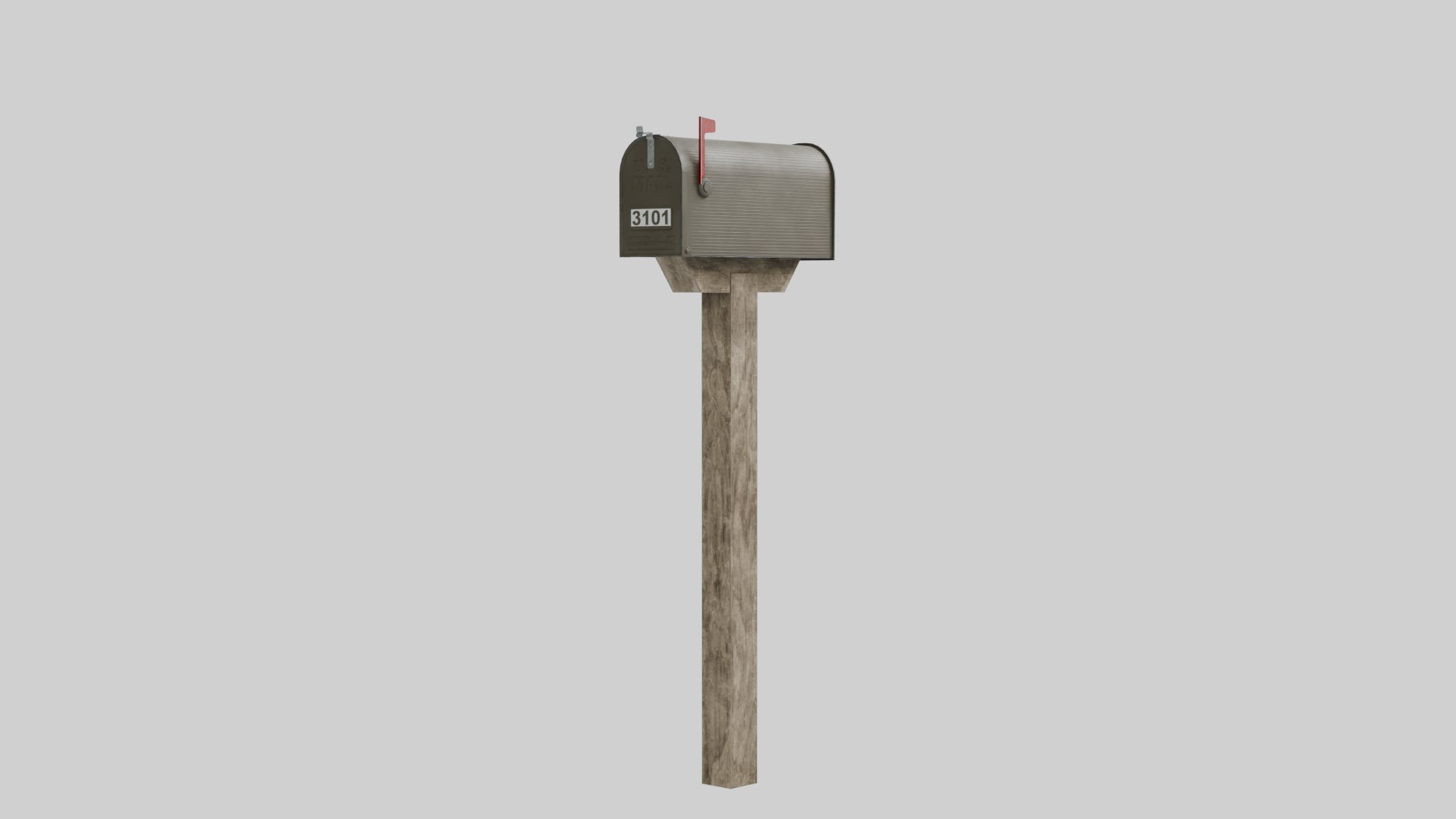 3D Mailbox - TurboSquid 2294609