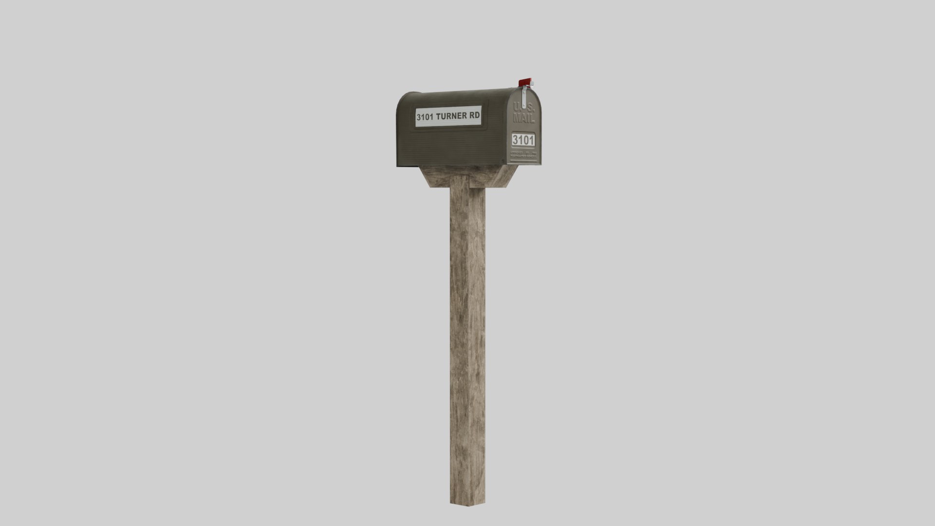3D Mailbox - TurboSquid 2294609