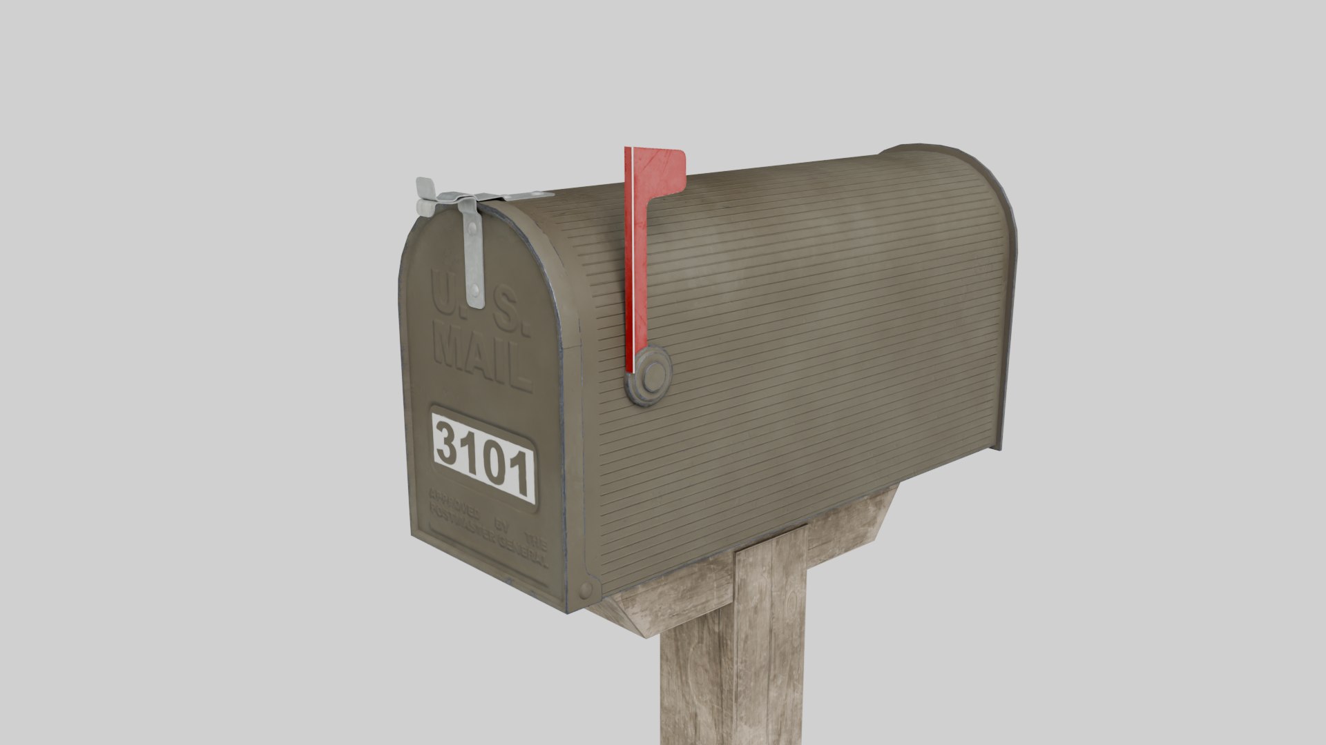 3D Mailbox - TurboSquid 2294609