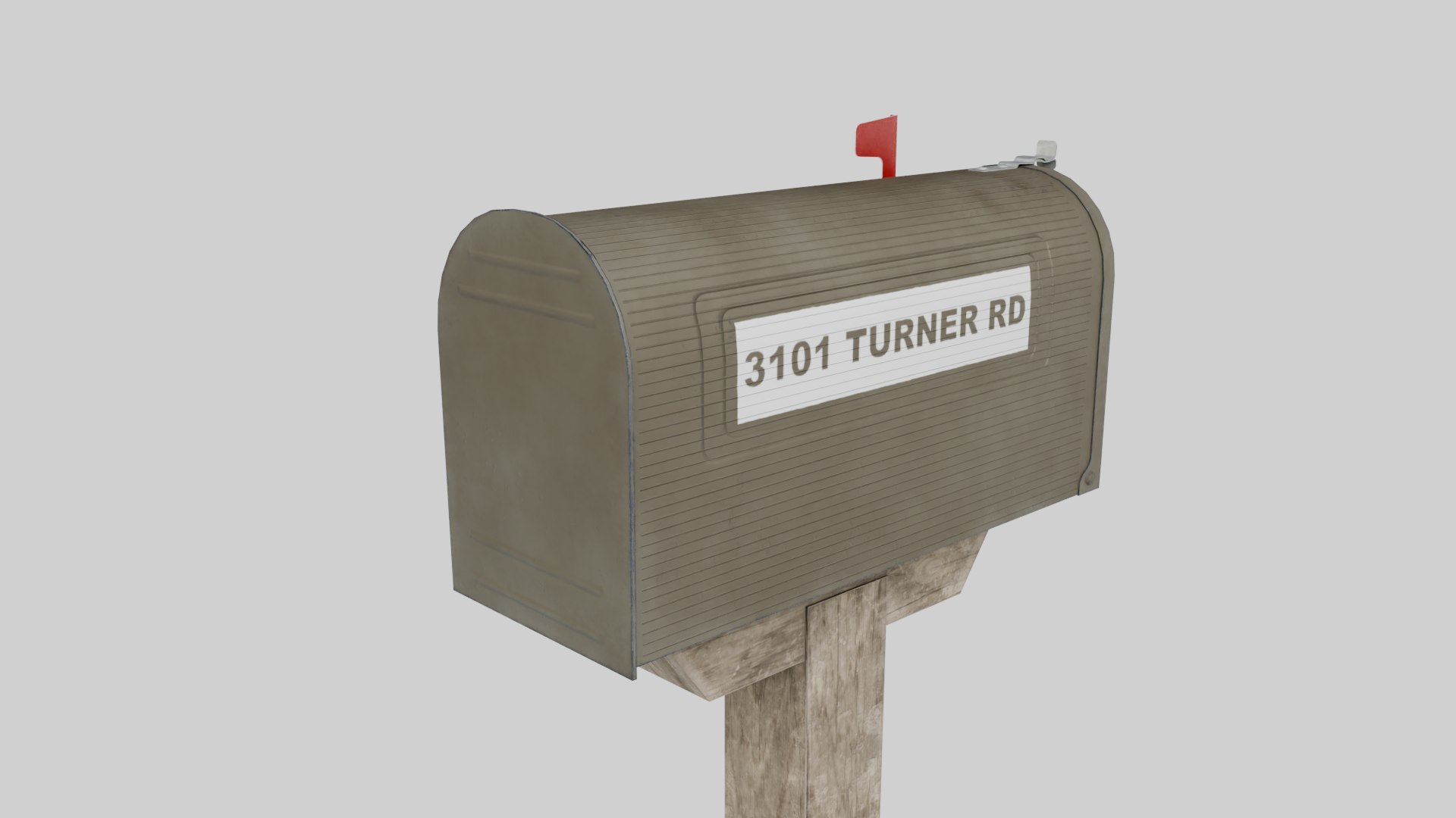 3D Mailbox - TurboSquid 2294609
