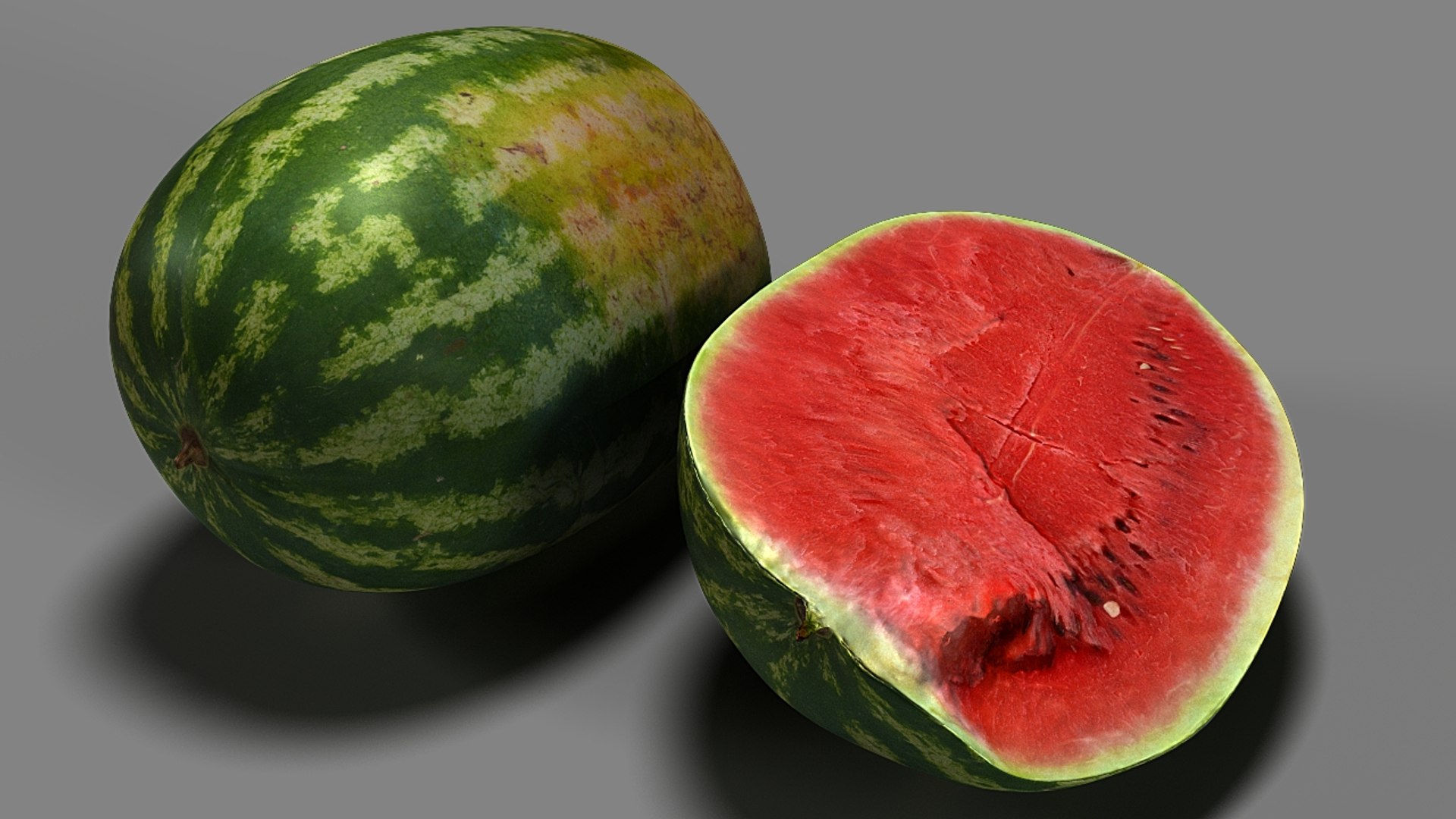 Watermelon slice 3D model - TurboSquid 1334530