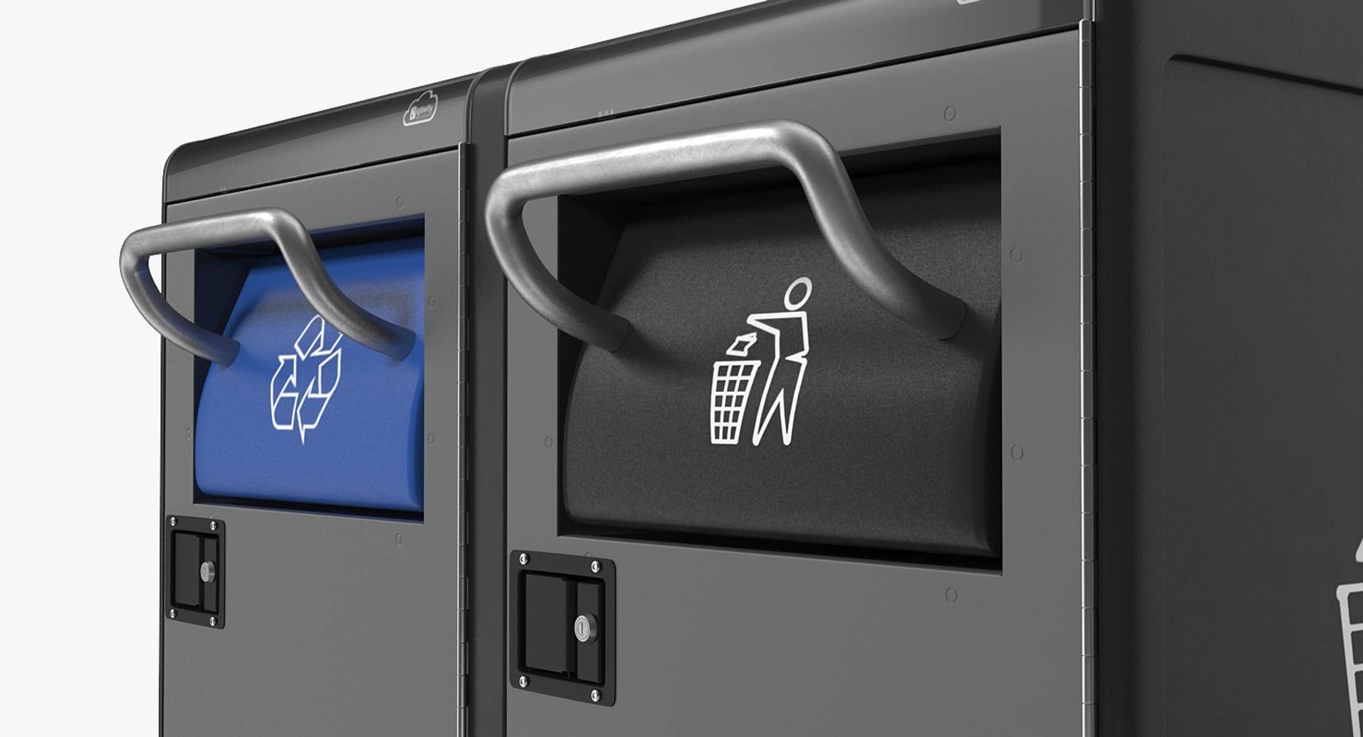 Bigbelly General Waste Recycling Model - TurboSquid 1329010