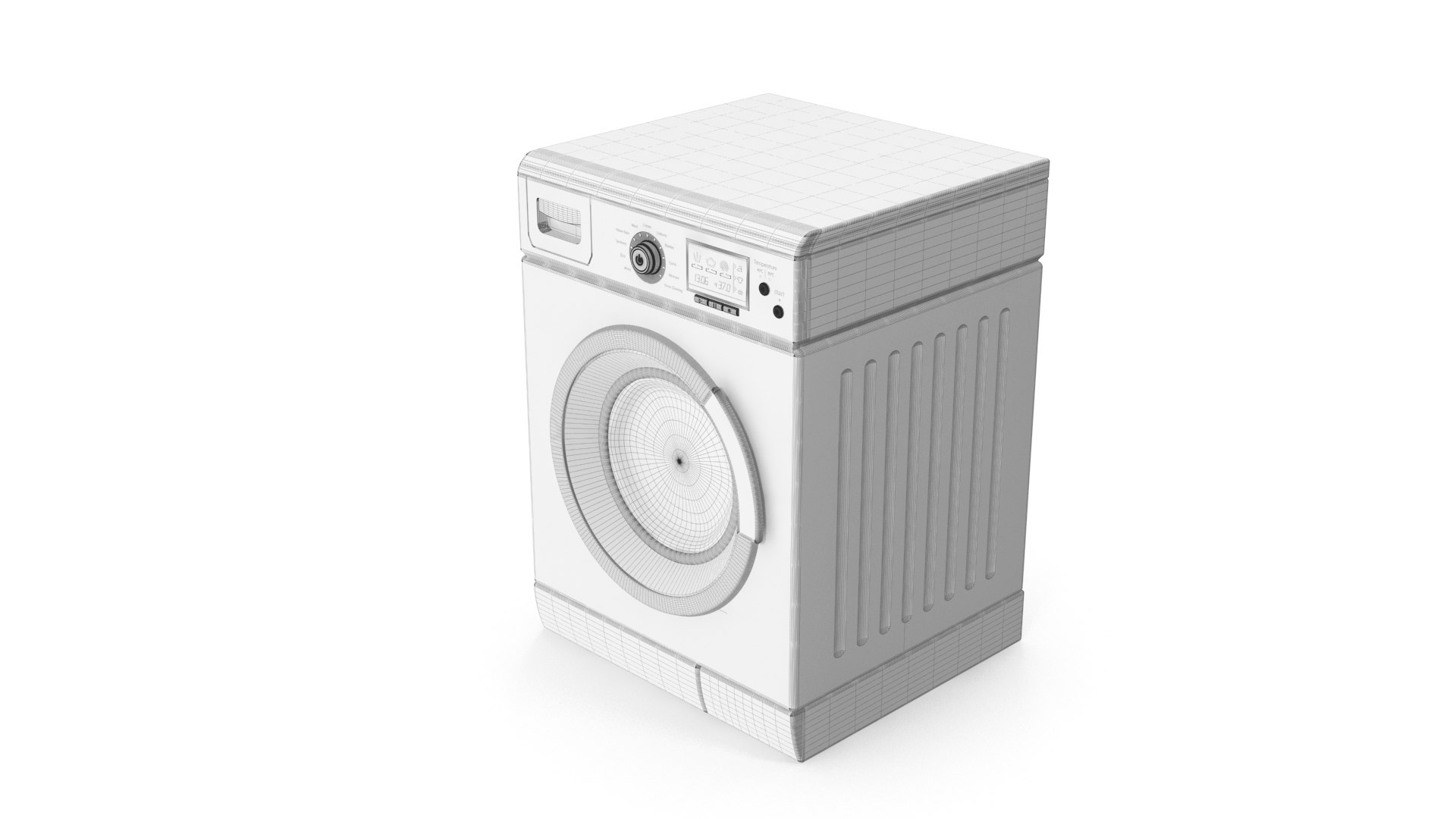 Washing Machine 3D Model - TurboSquid 2053935