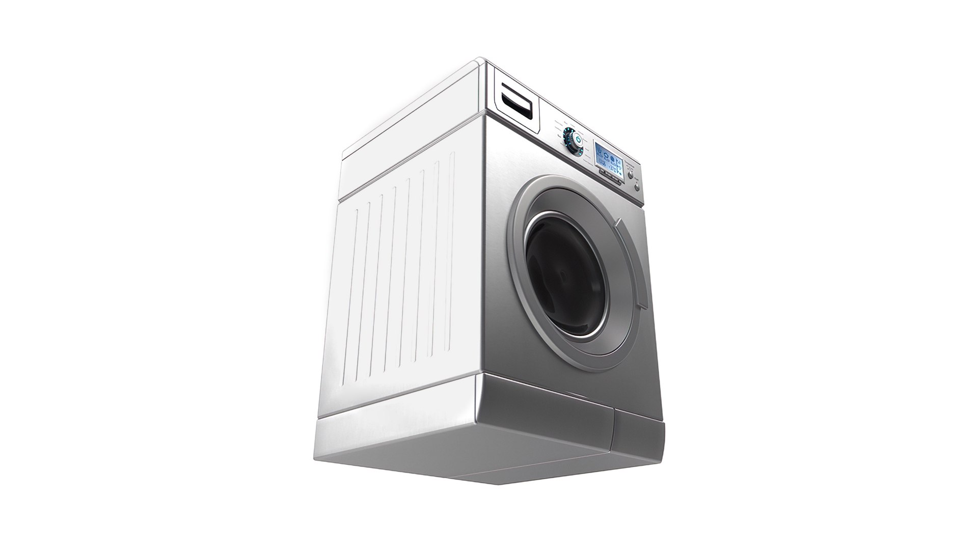 Washing Machine 3D Model - TurboSquid 2053935