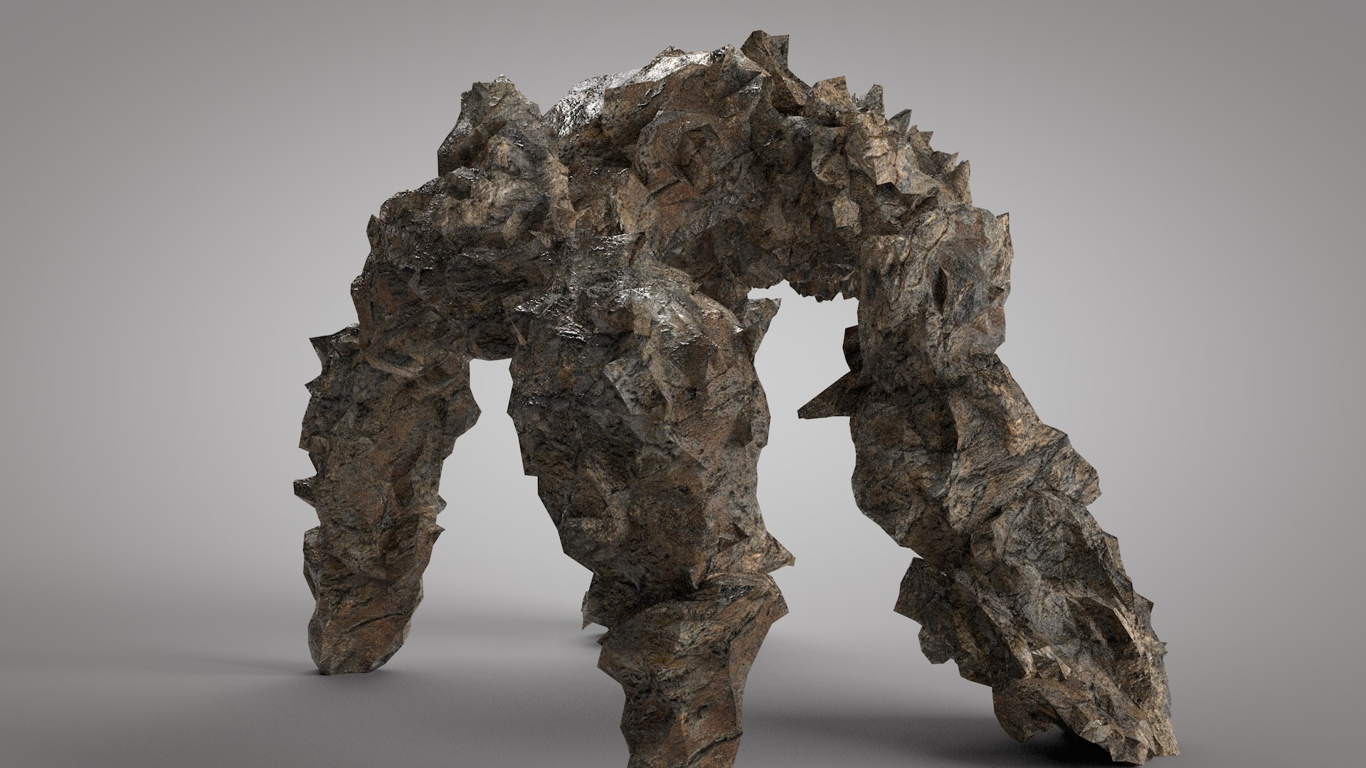 3D Rock Golem Model - TurboSquid 1608709