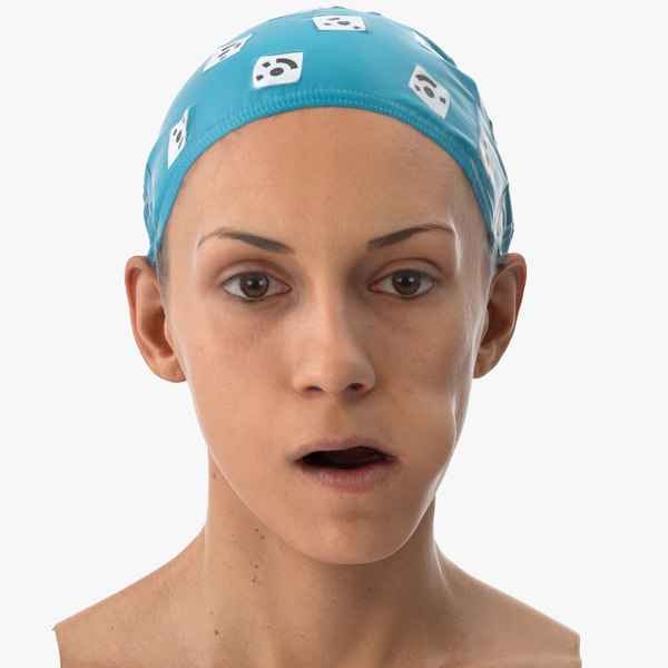 modelo 3d Athena Human Head Tongue Bulge Right AU36 Clean Scan ...