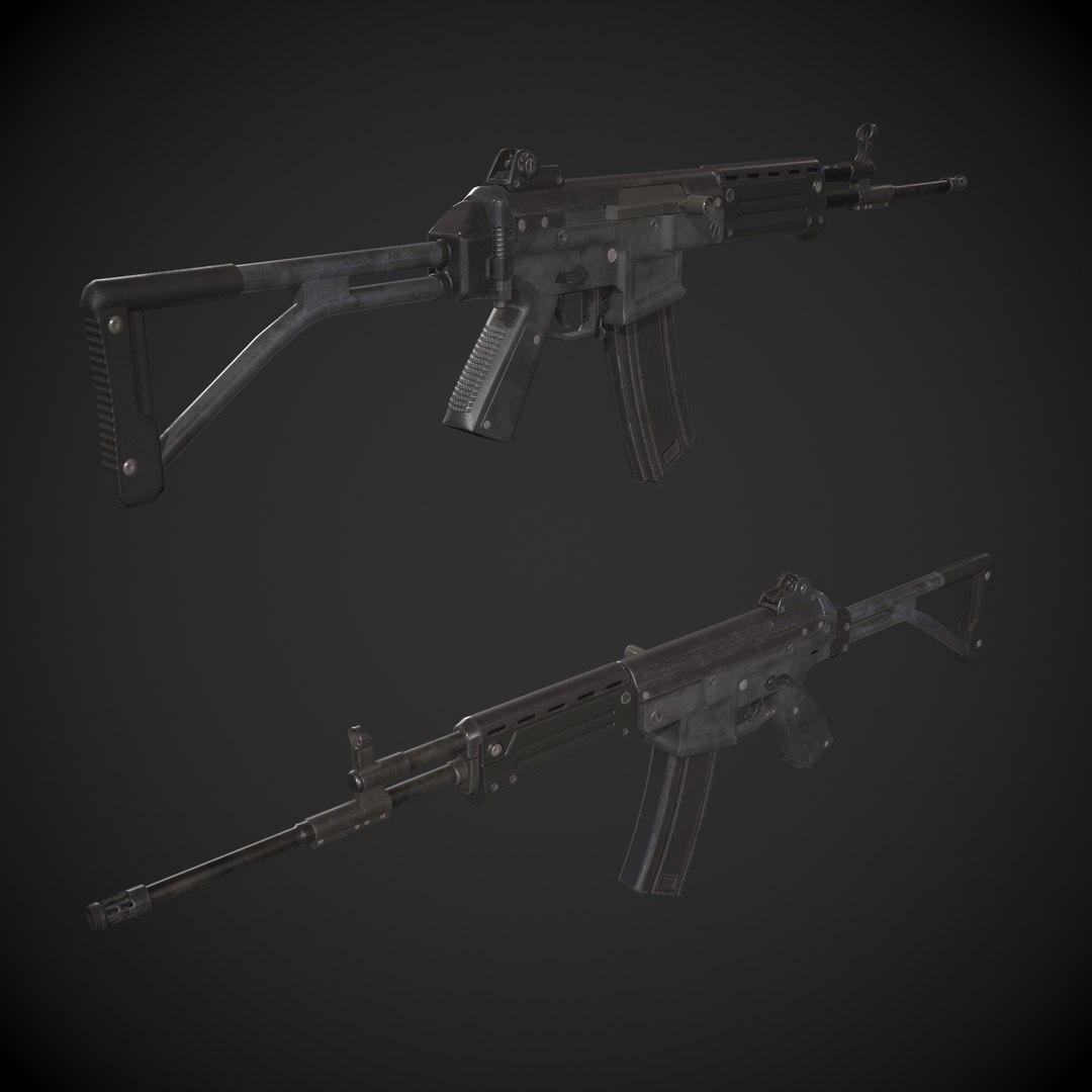 3D Galil Rifle - TurboSquid 1745988
