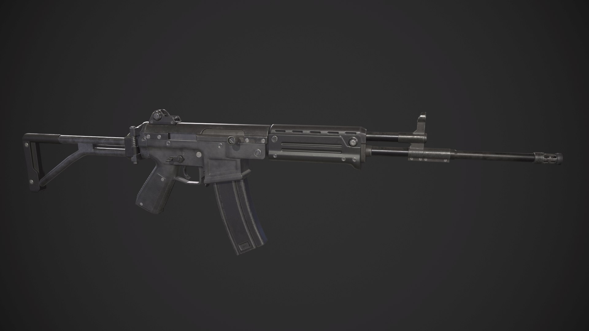 3D Galil Rifle - TurboSquid 1745988