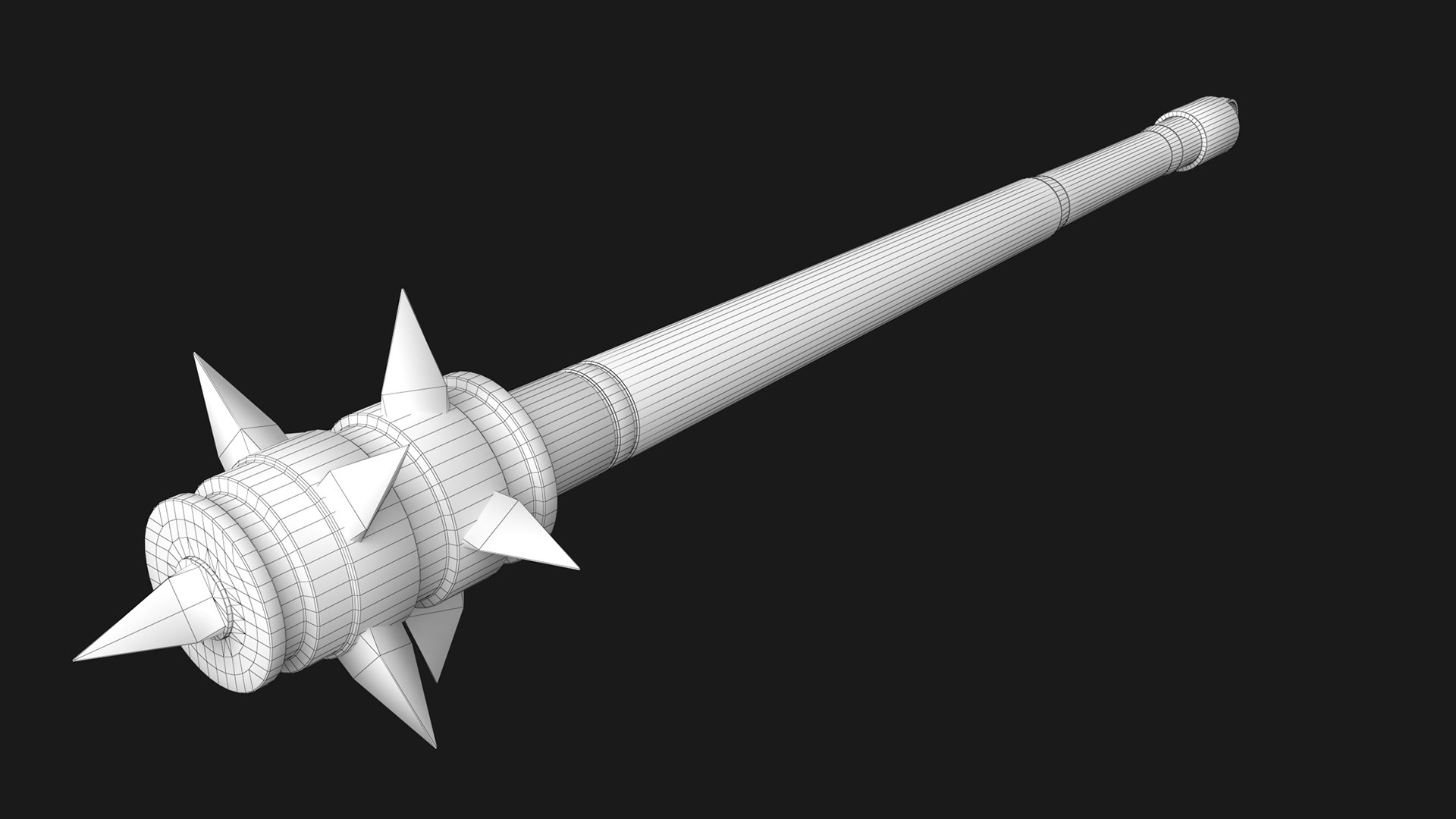3D Mace - TurboSquid 1611517