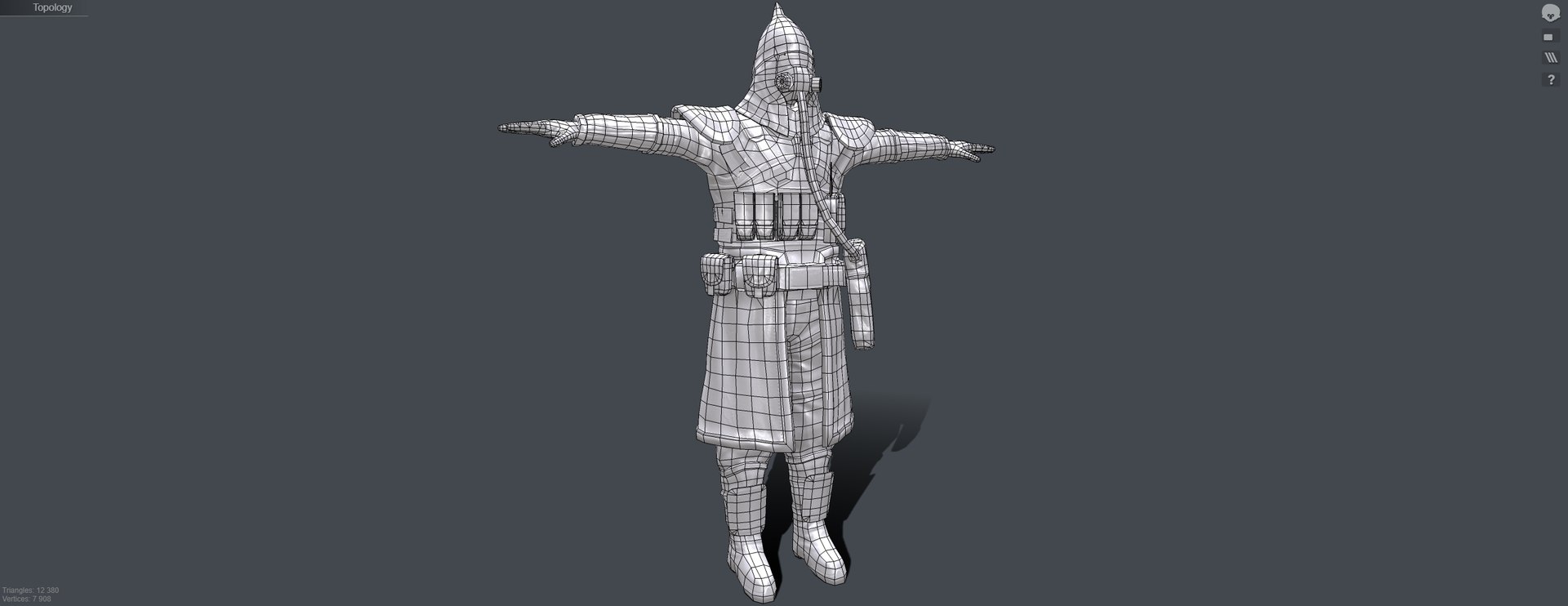 3D Model Warrior Helios - TurboSquid 1763314