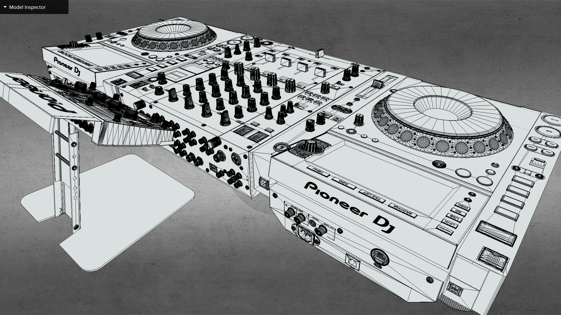 3D model DJ System Pioneer - TurboSquid 2013889