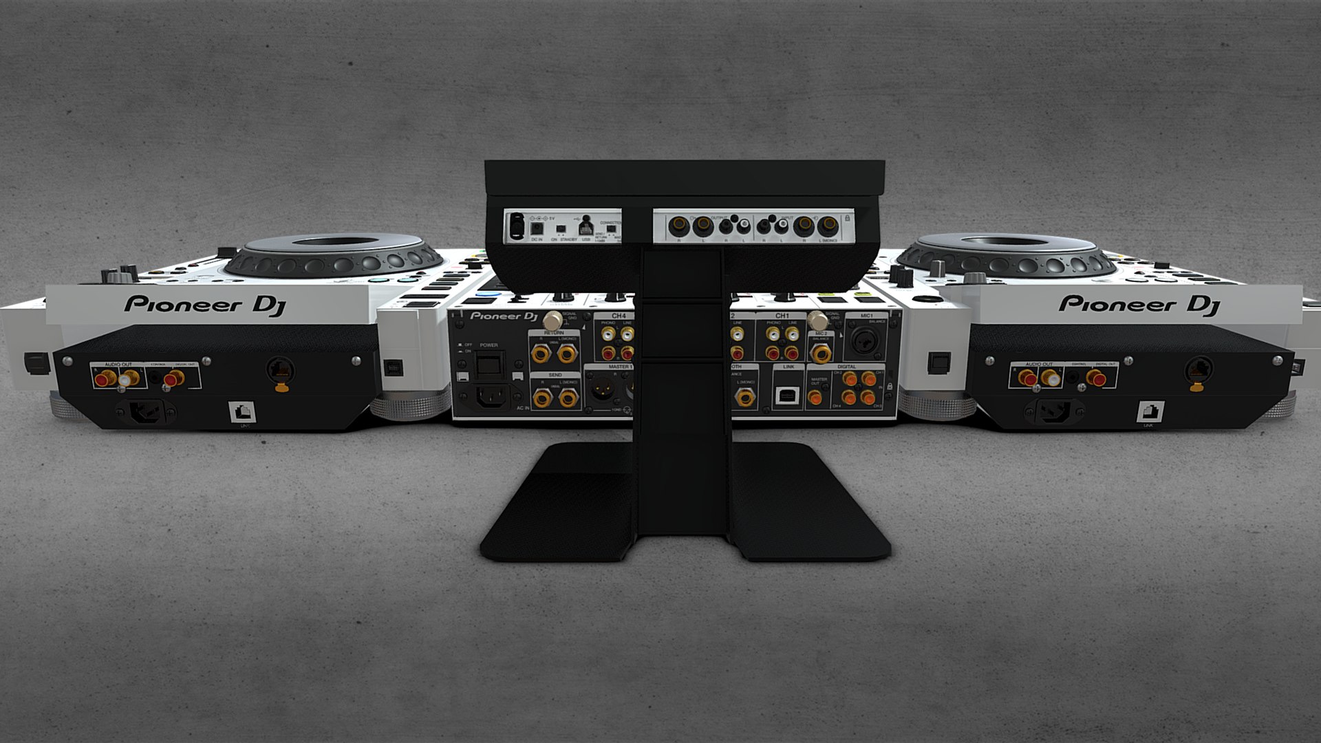 3D model DJ System Pioneer - TurboSquid 2013889