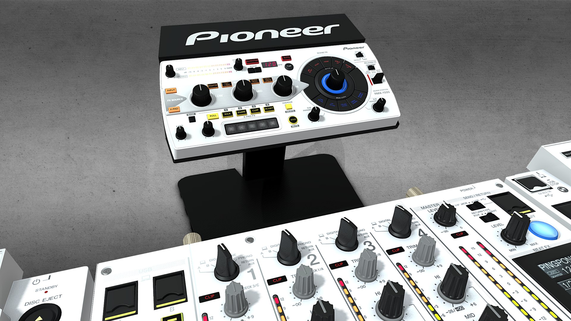 3D model DJ System Pioneer - TurboSquid 2013889
