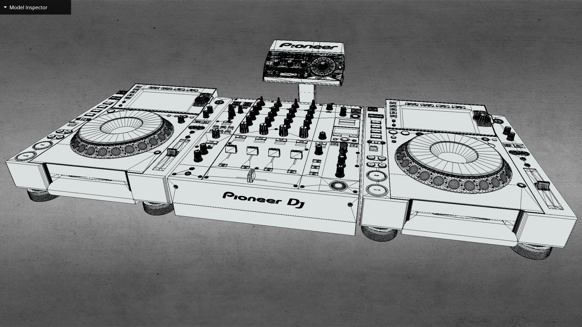 3D model DJ System Pioneer - TurboSquid 2013889