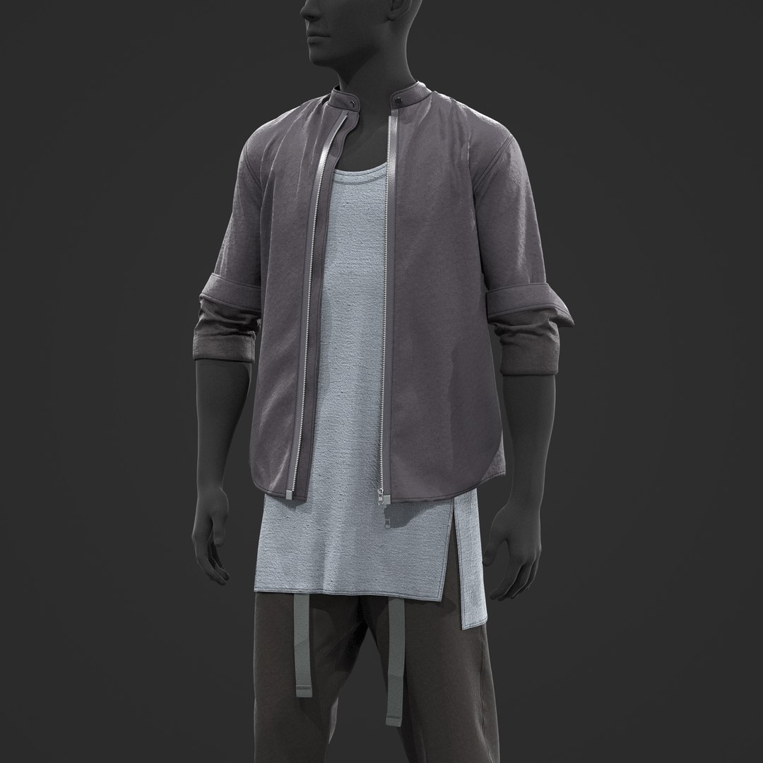 3D Male Urban Set - TurboSquid 1962130