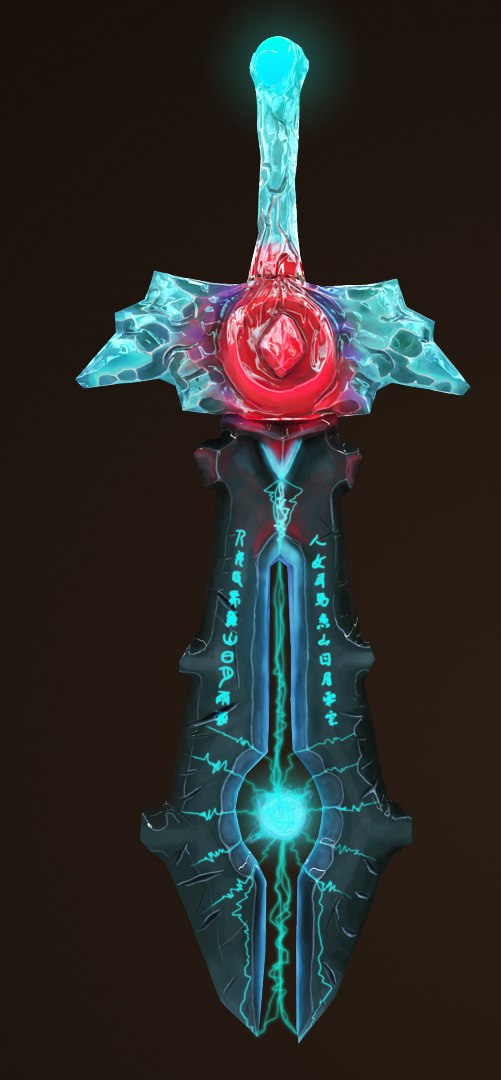 max hand painted sword