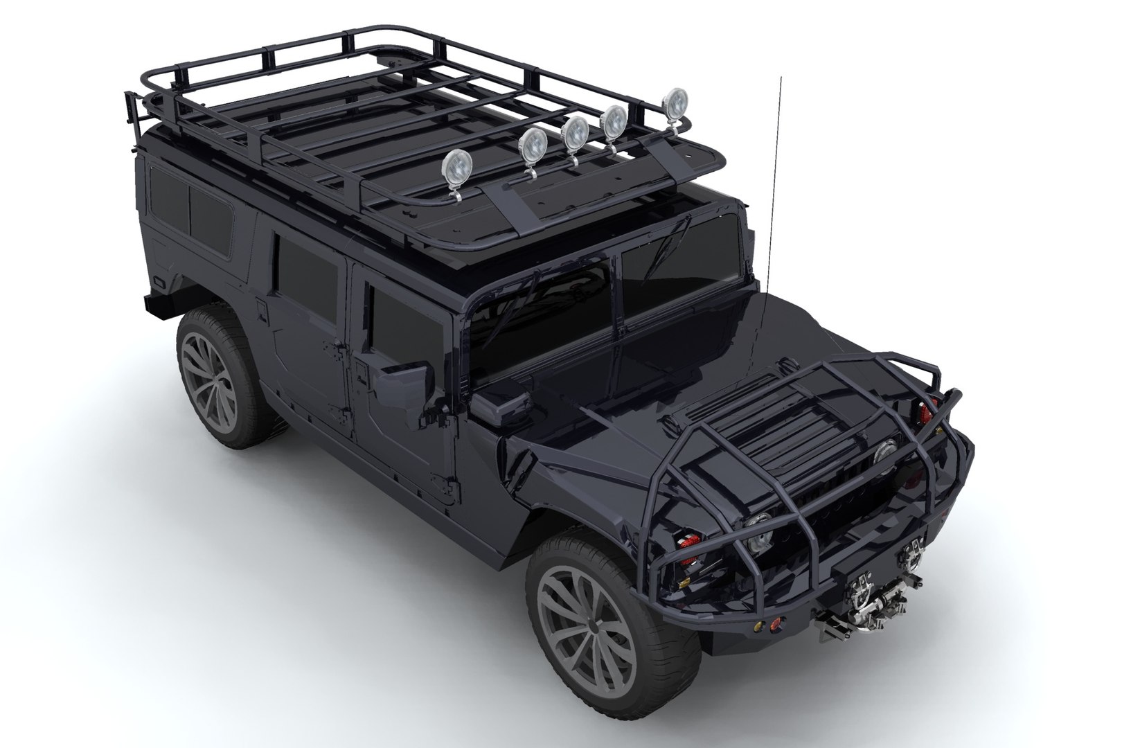 Hummer H1 Alpha Concept 3d Model
