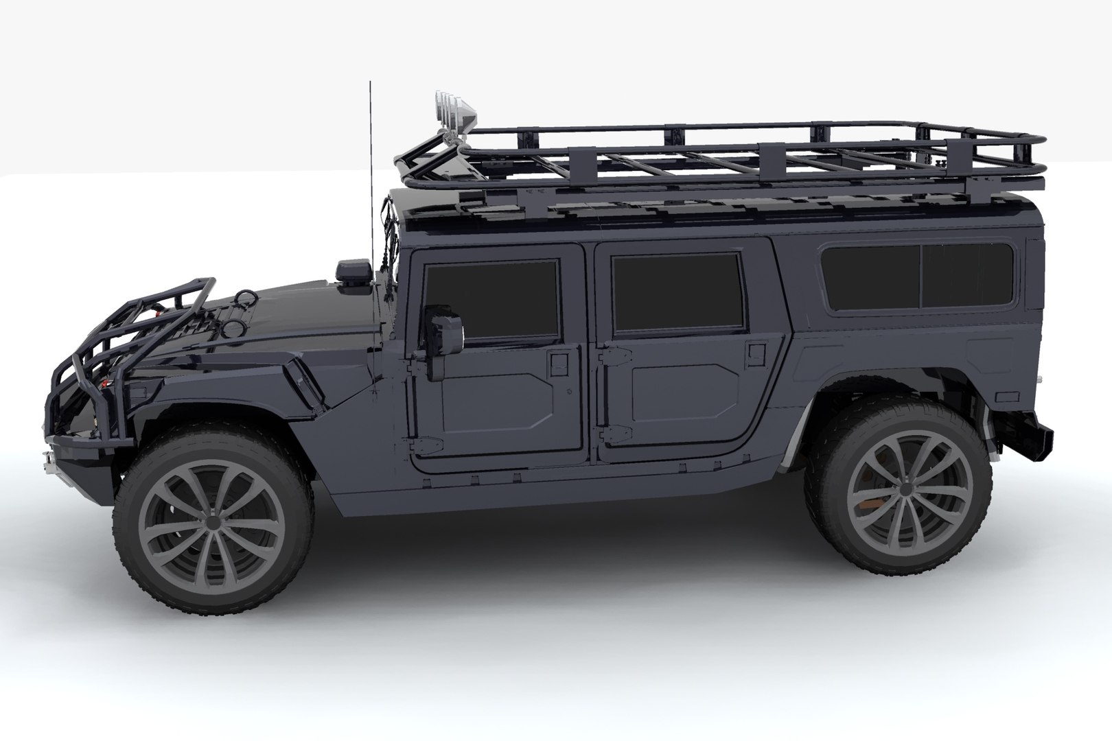 Hummer H1 Alpha Concept 3d Model