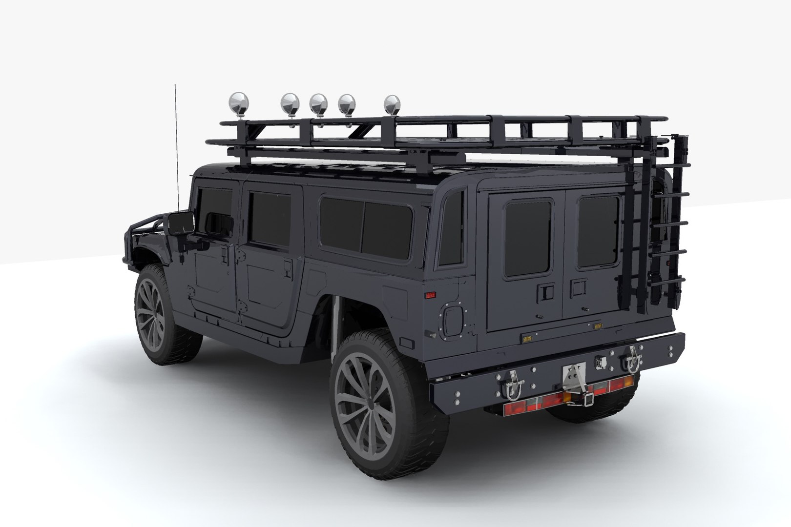 Hummer H1 Alpha Concept 3d Model