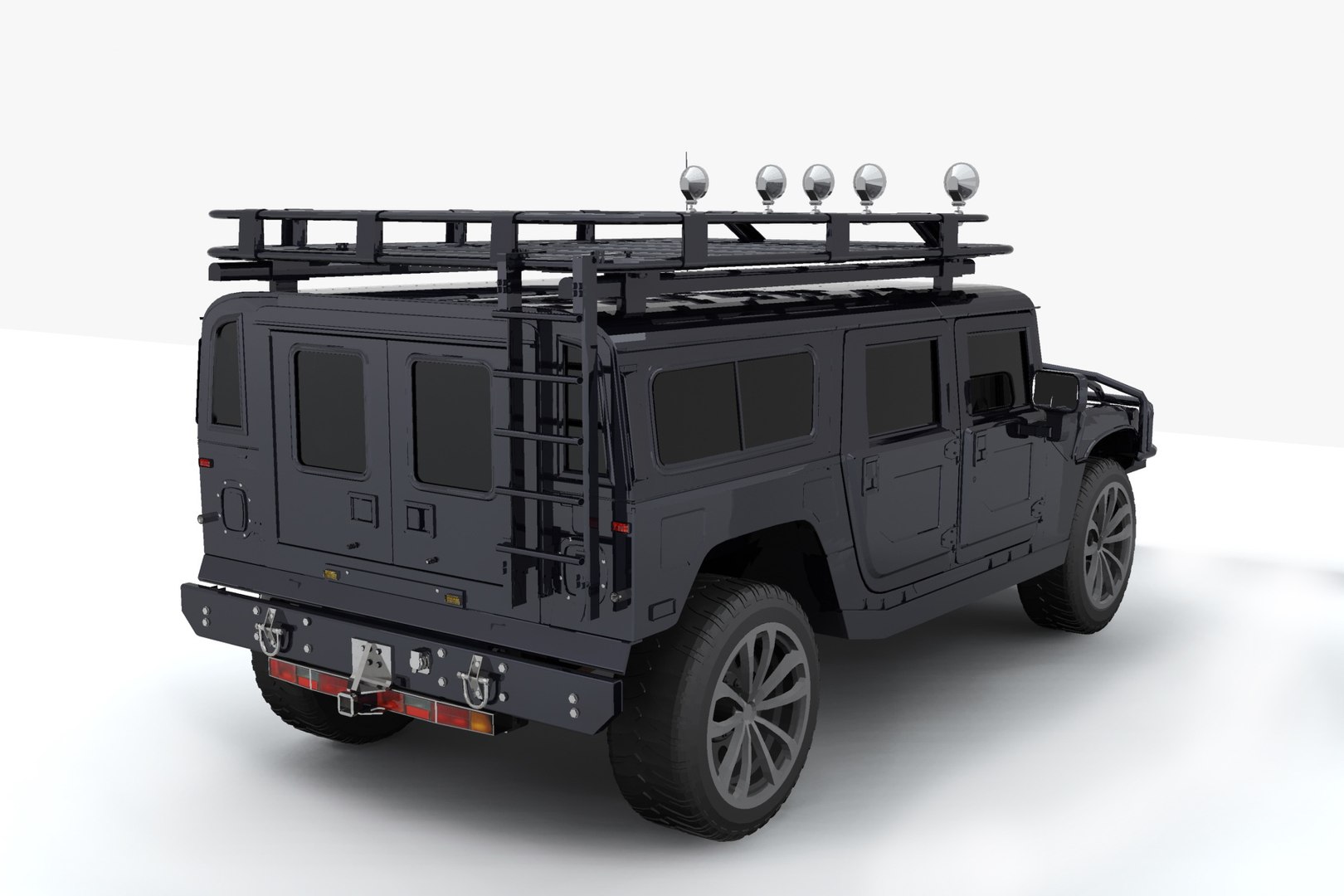 Hummer H1 Alpha Concept 3d Model