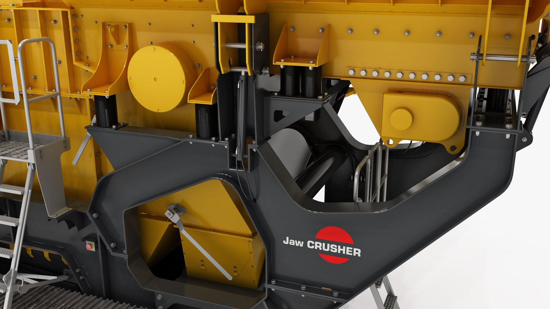 Jaw Crusher JCR 800e 3D model - TurboSquid 2144713