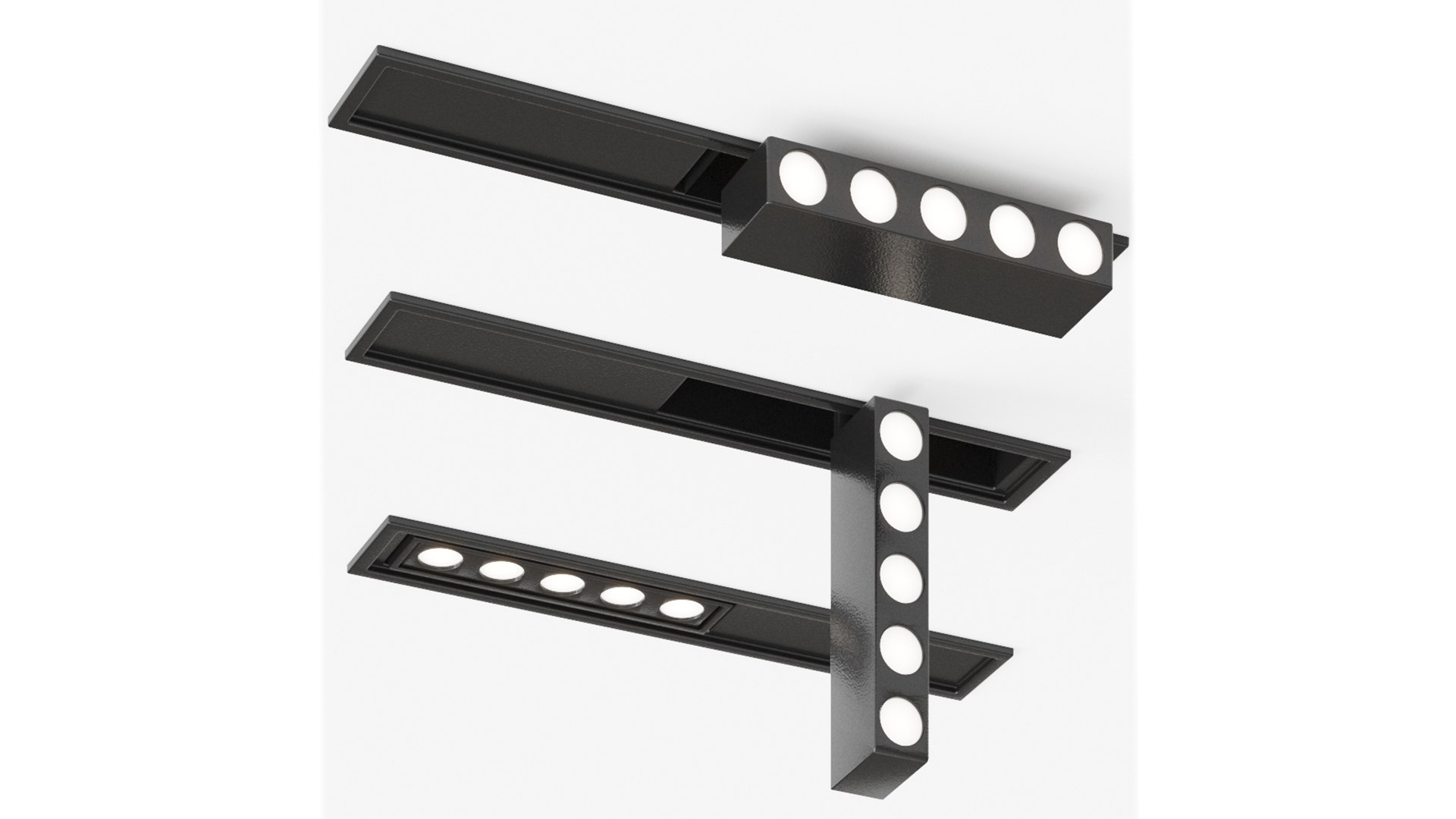 Brooklyn Spot by Panzeri シーリングモジュラーライト3Dモデル - TurboSquid 2116815