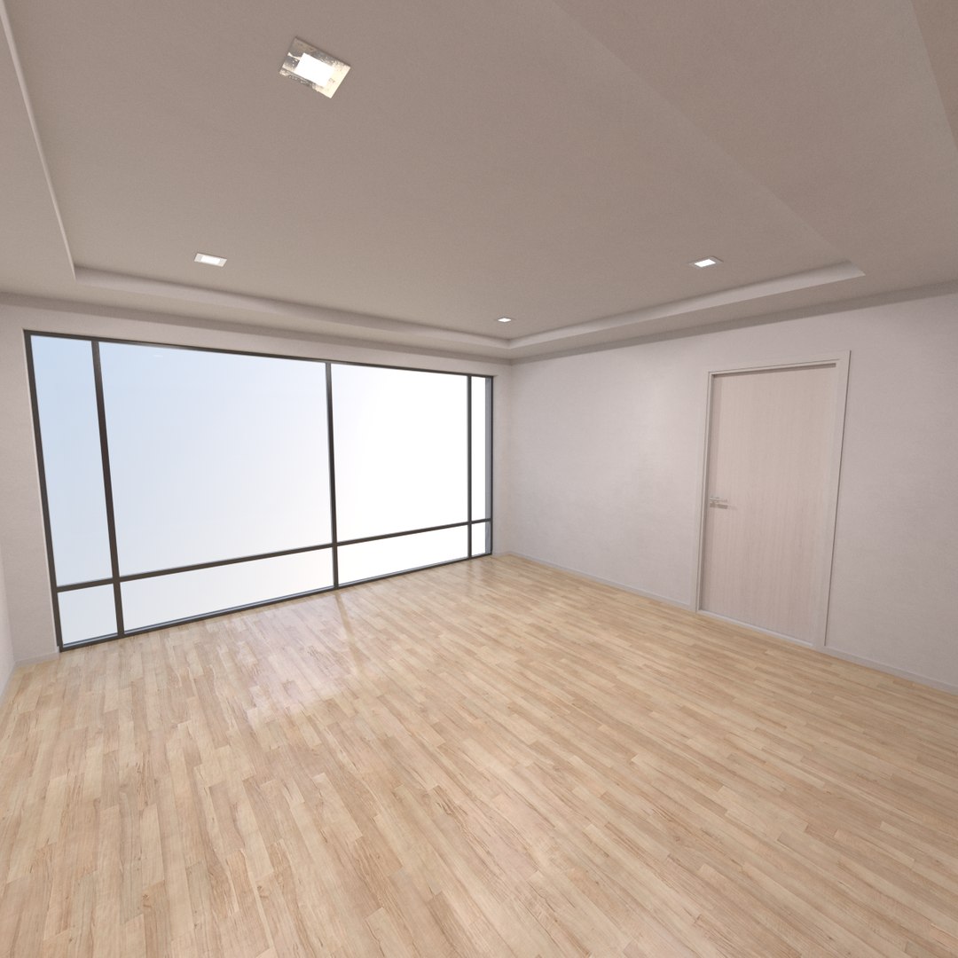 Base bedroom interior 1 model - TurboSquid 1190002