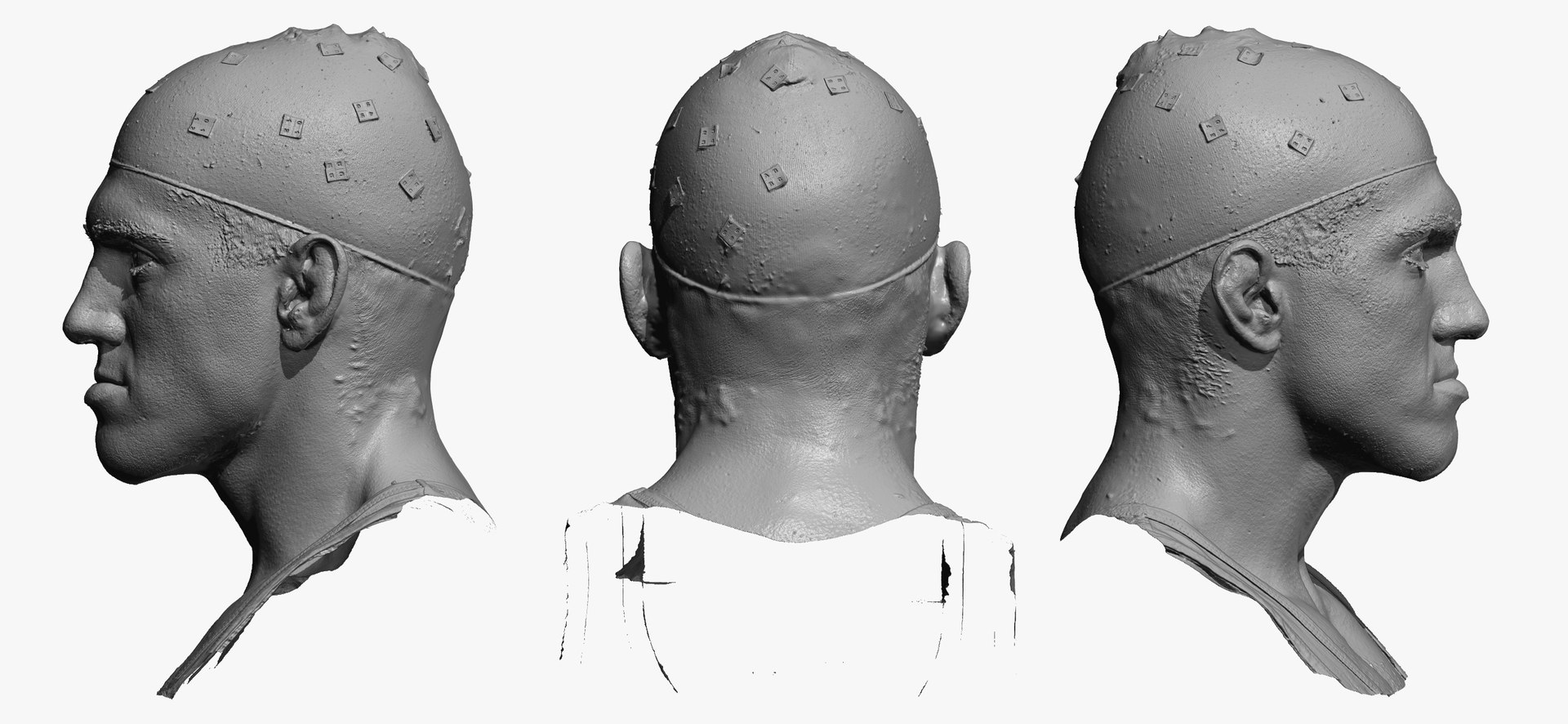 Mike Human Head Jaw Model - TurboSquid 1621453