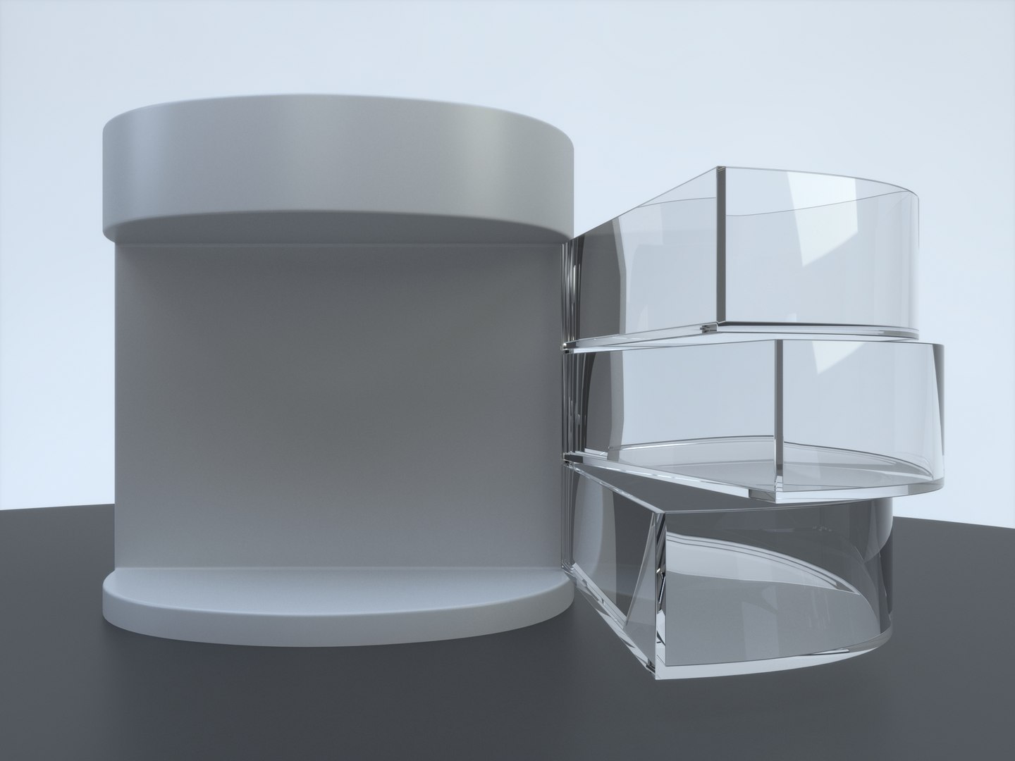 3D Desktop Organizer - TurboSquid 1741815