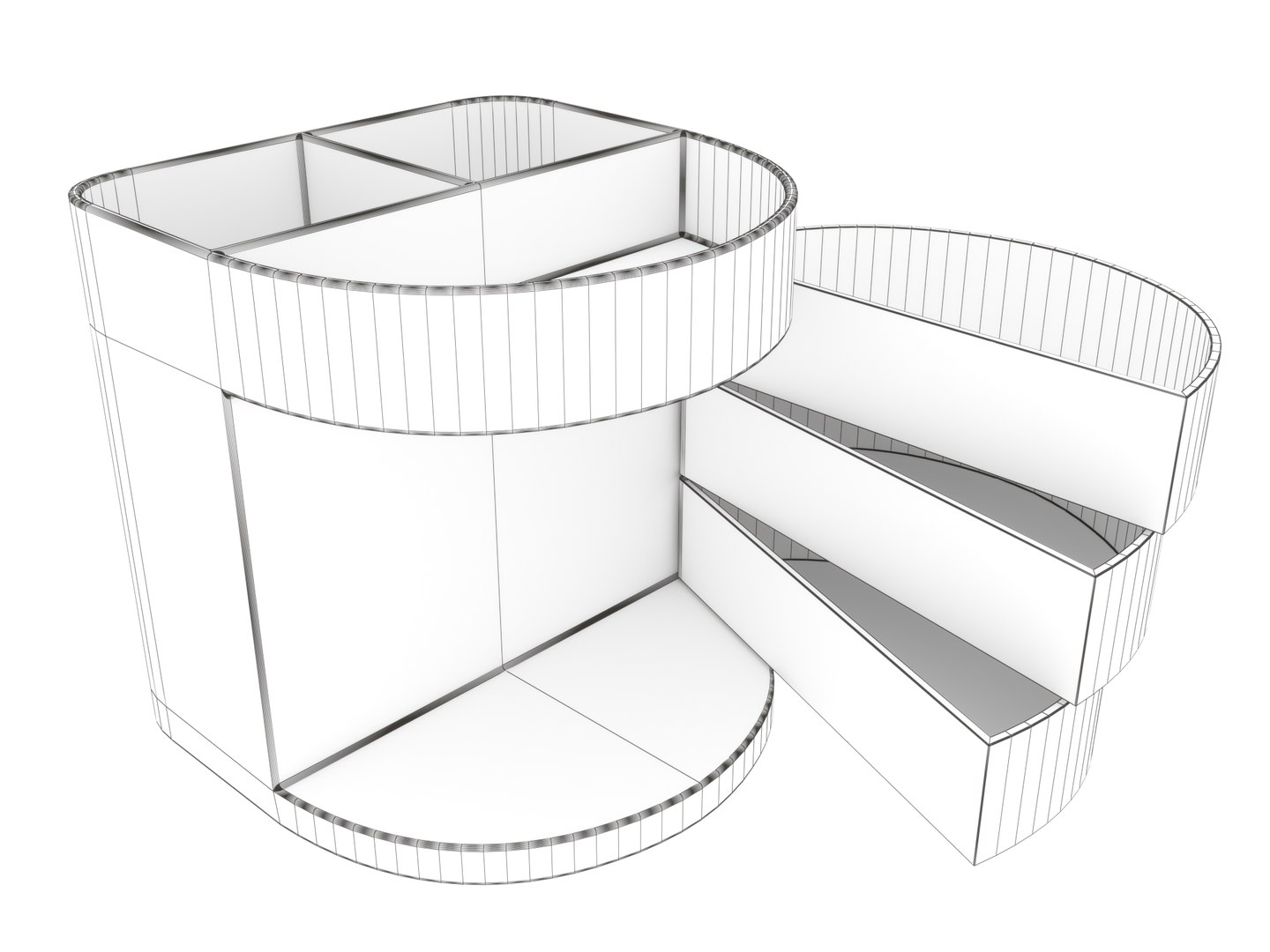 3D Desktop Organizer - TurboSquid 1741815