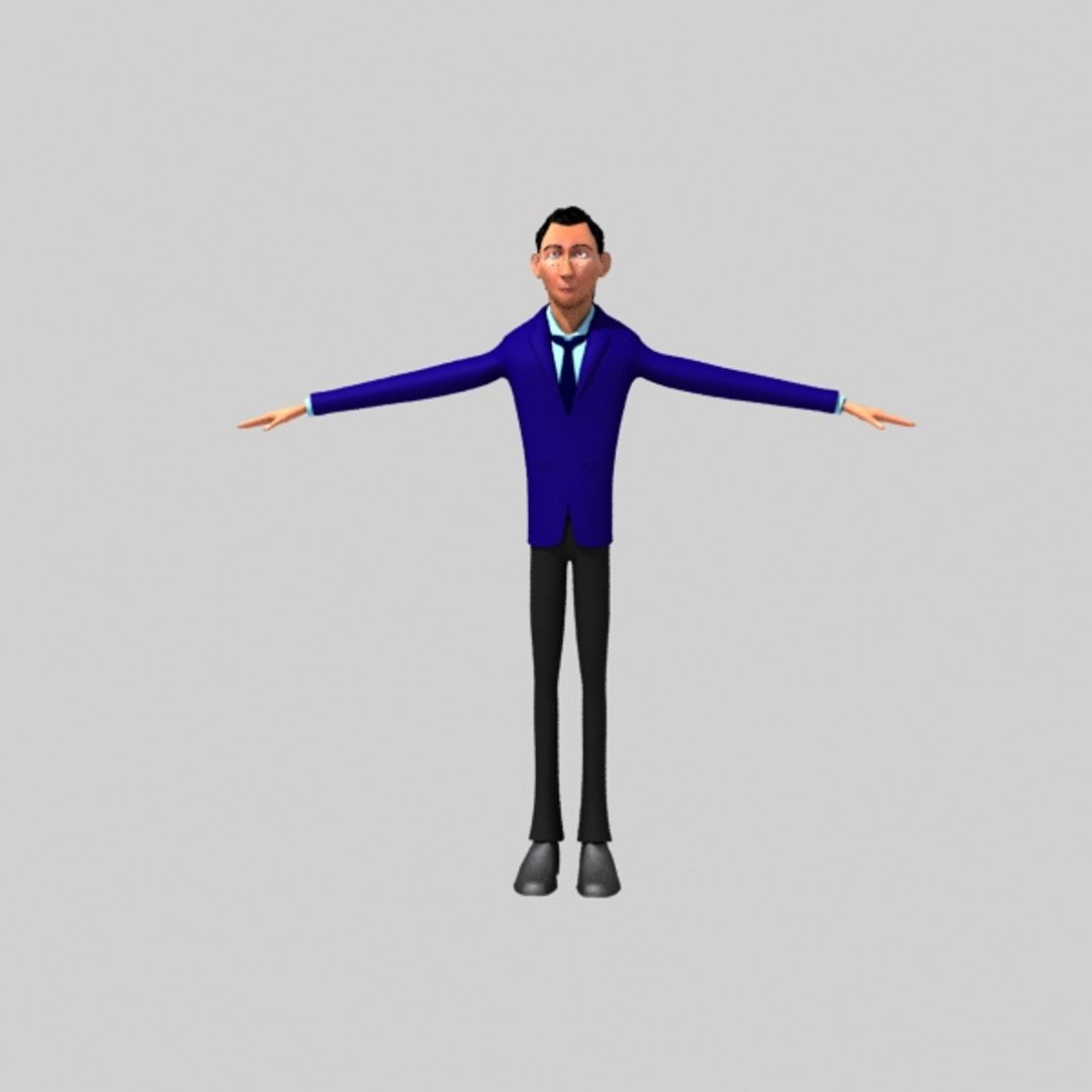 3D man characters model - TurboSquid 1344924