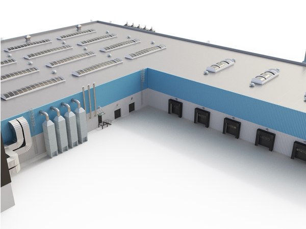 industrial 3d model