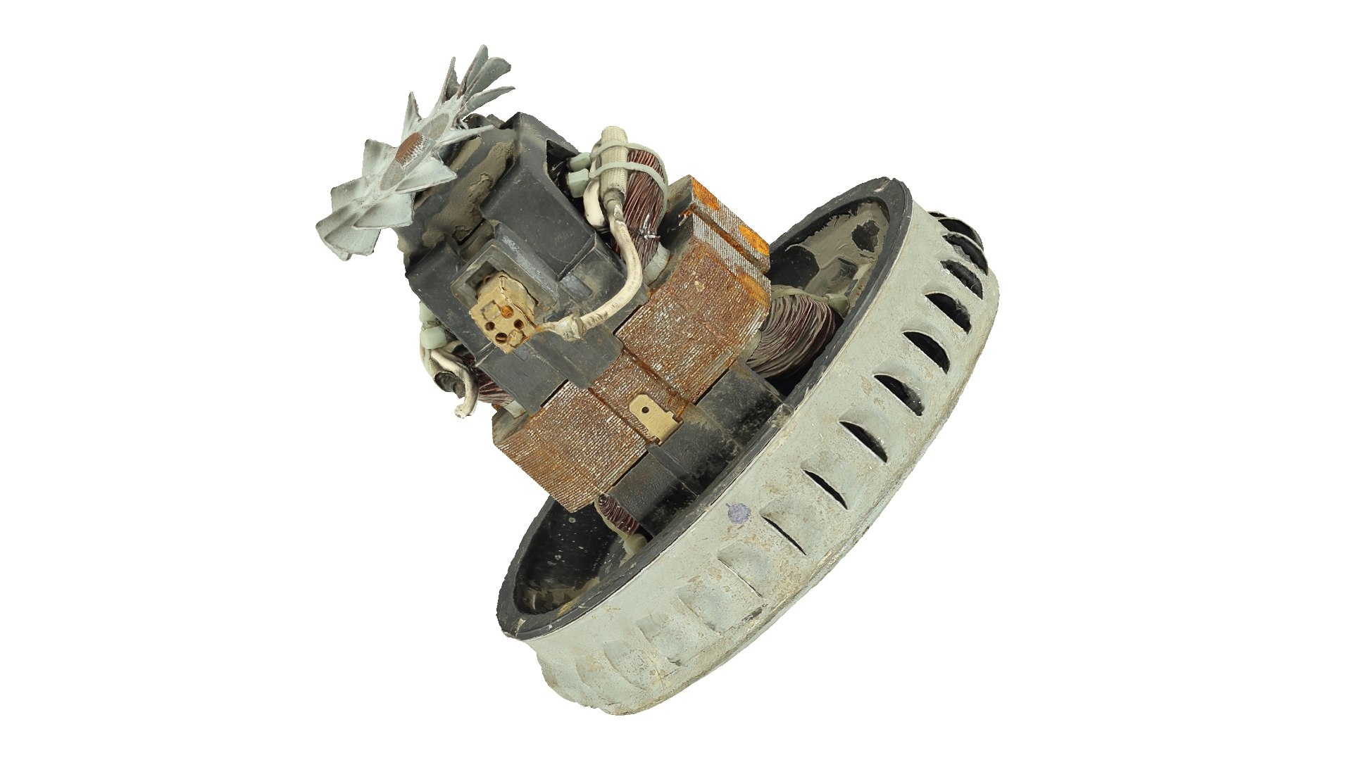 3D Model Old Rusty Fan Raw Scanned - TurboSquid 1812545