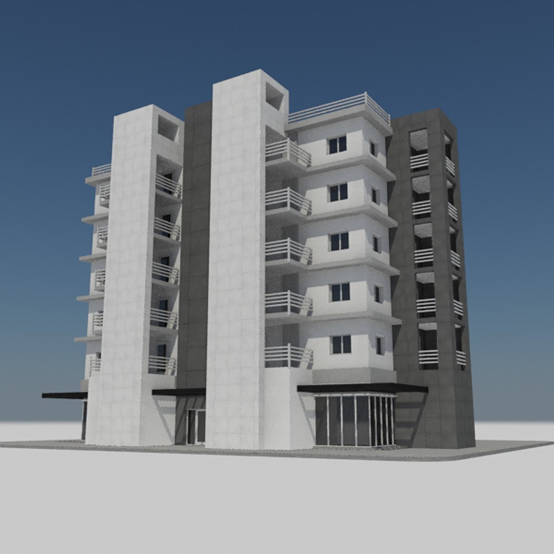 - hd modern apartment 3d model