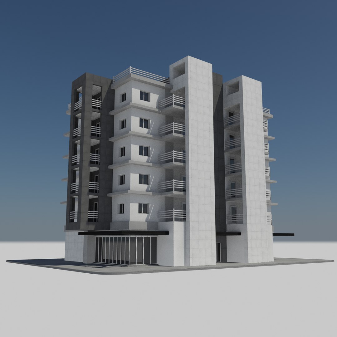 - hd modern apartment 3d model