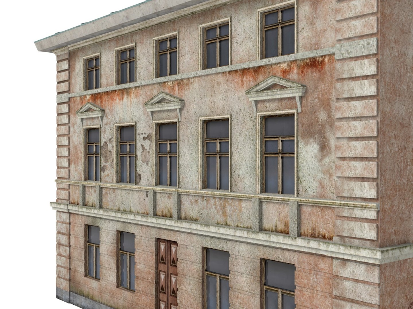 3d Model Old Building