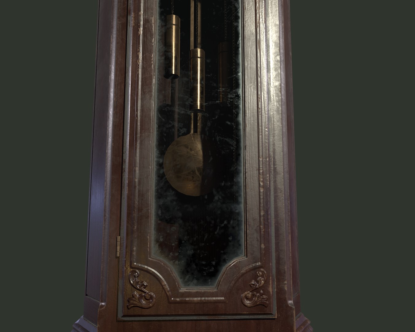 3D Floor Clock - TurboSquid 2116472