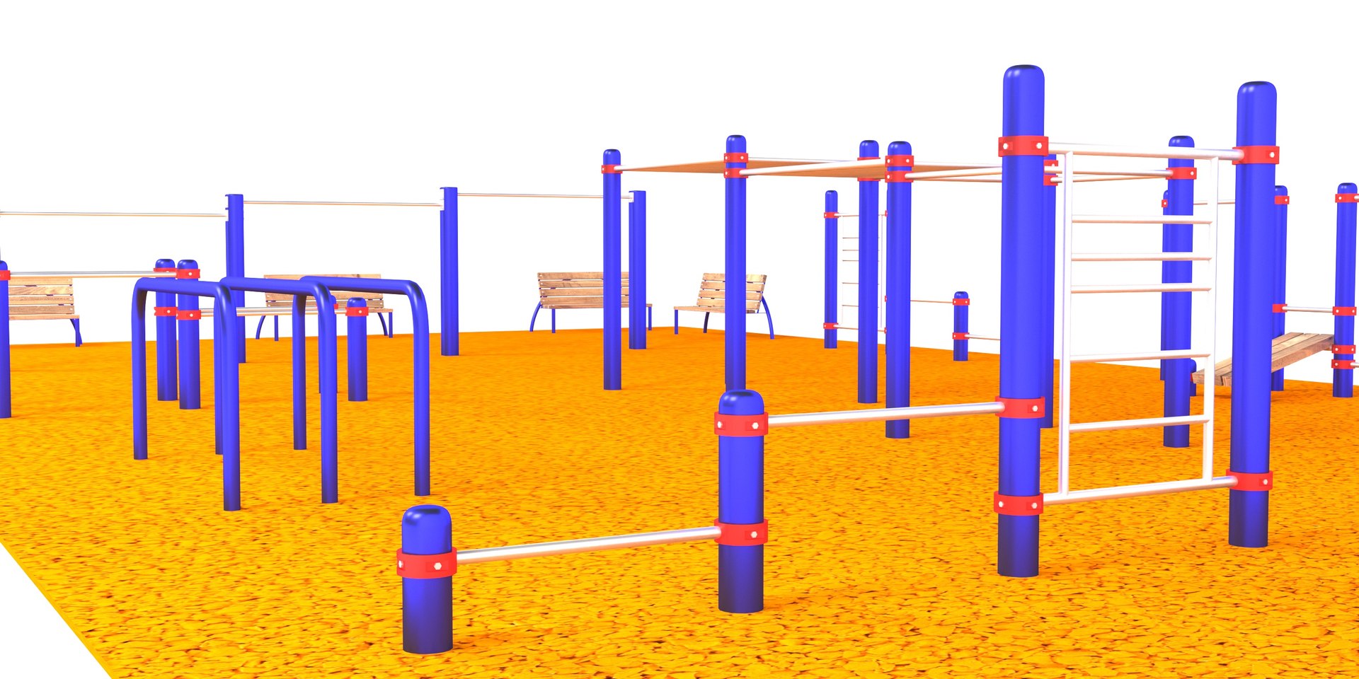Sports Ground 3D Model - TurboSquid 1930695