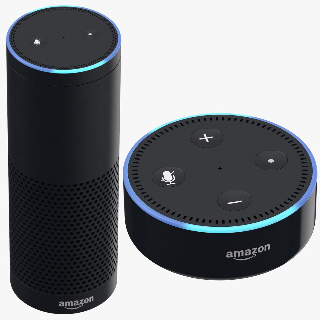 Amazon echo 3D model - TurboSquid 1332922