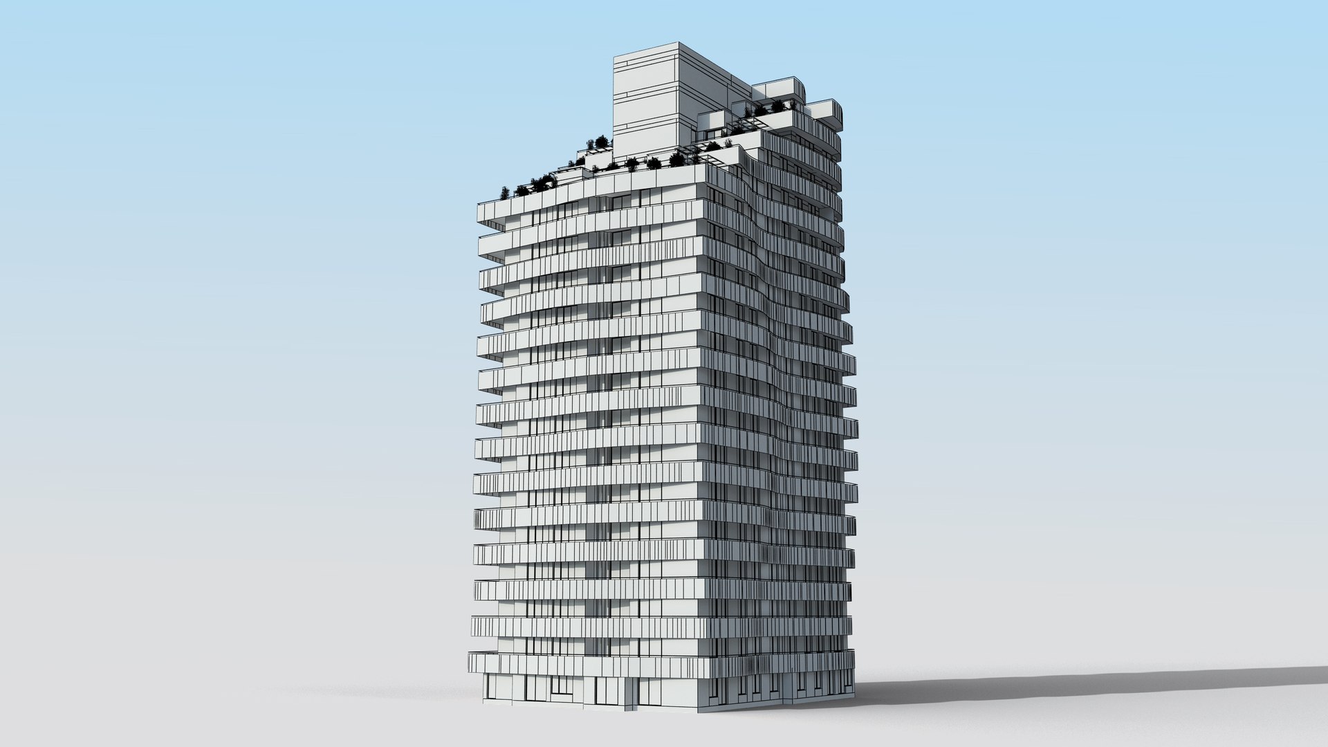 Building 10 3D Model - TurboSquid 1863685
