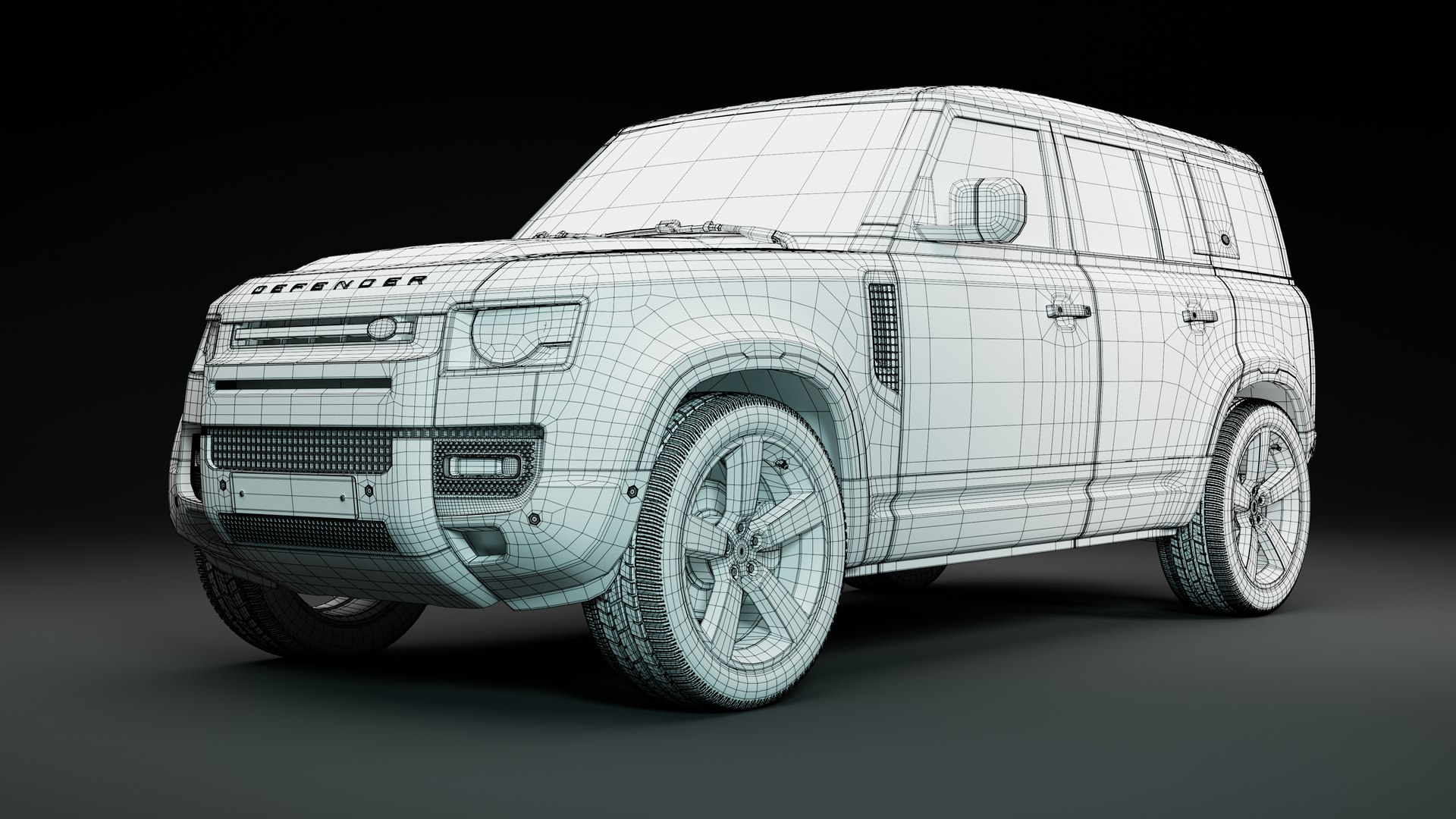 3D Land Rover Defender 2022 With Textures 3D Model - TurboSquid 2132280