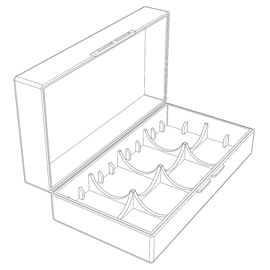 18650 Battery Case 3D Model - TurboSquid 1151631
