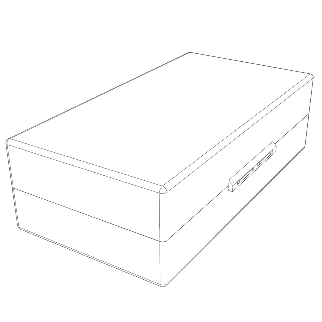 18650 Battery Case 3D Model - TurboSquid 1151631