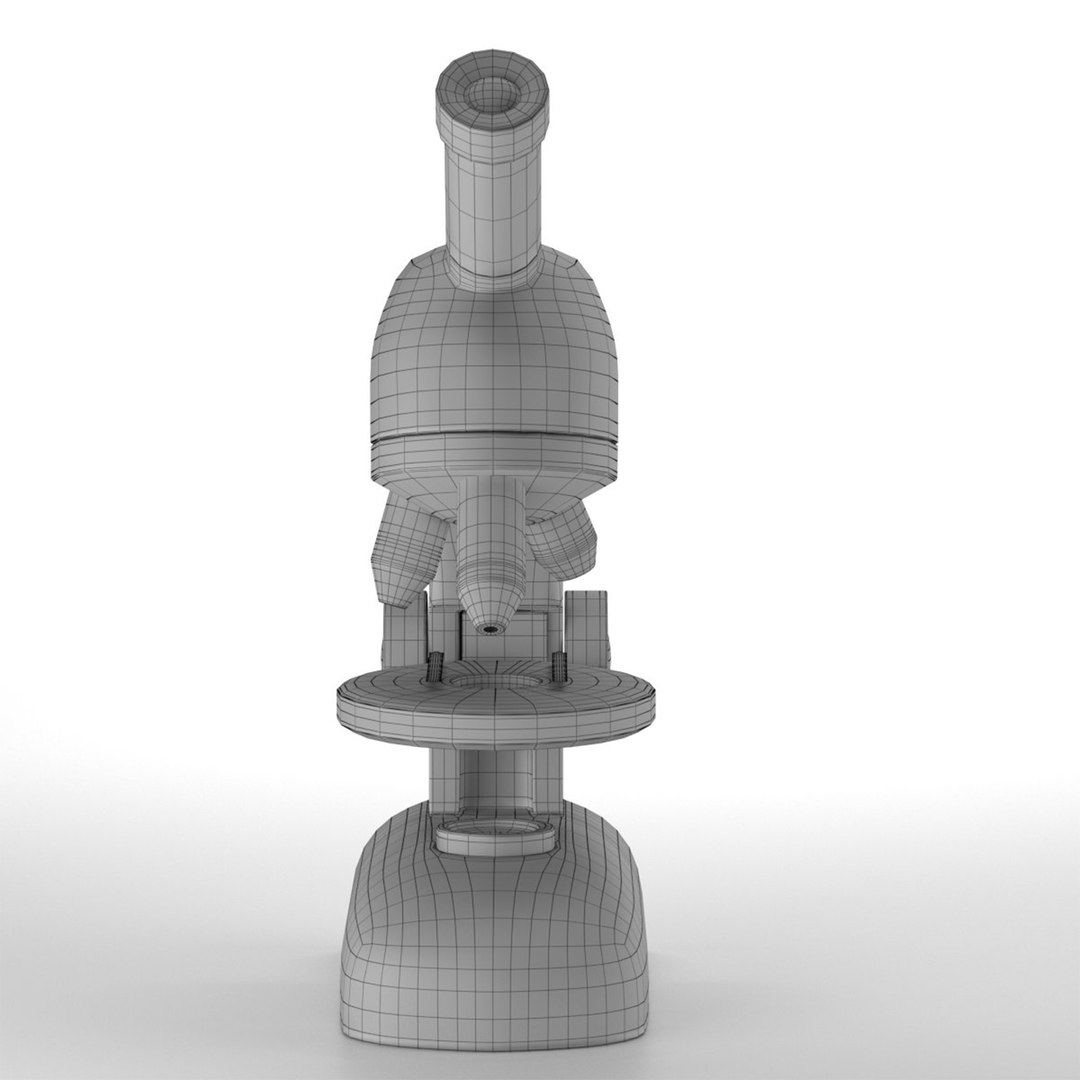 Microscope 3D Model - TurboSquid 2080303