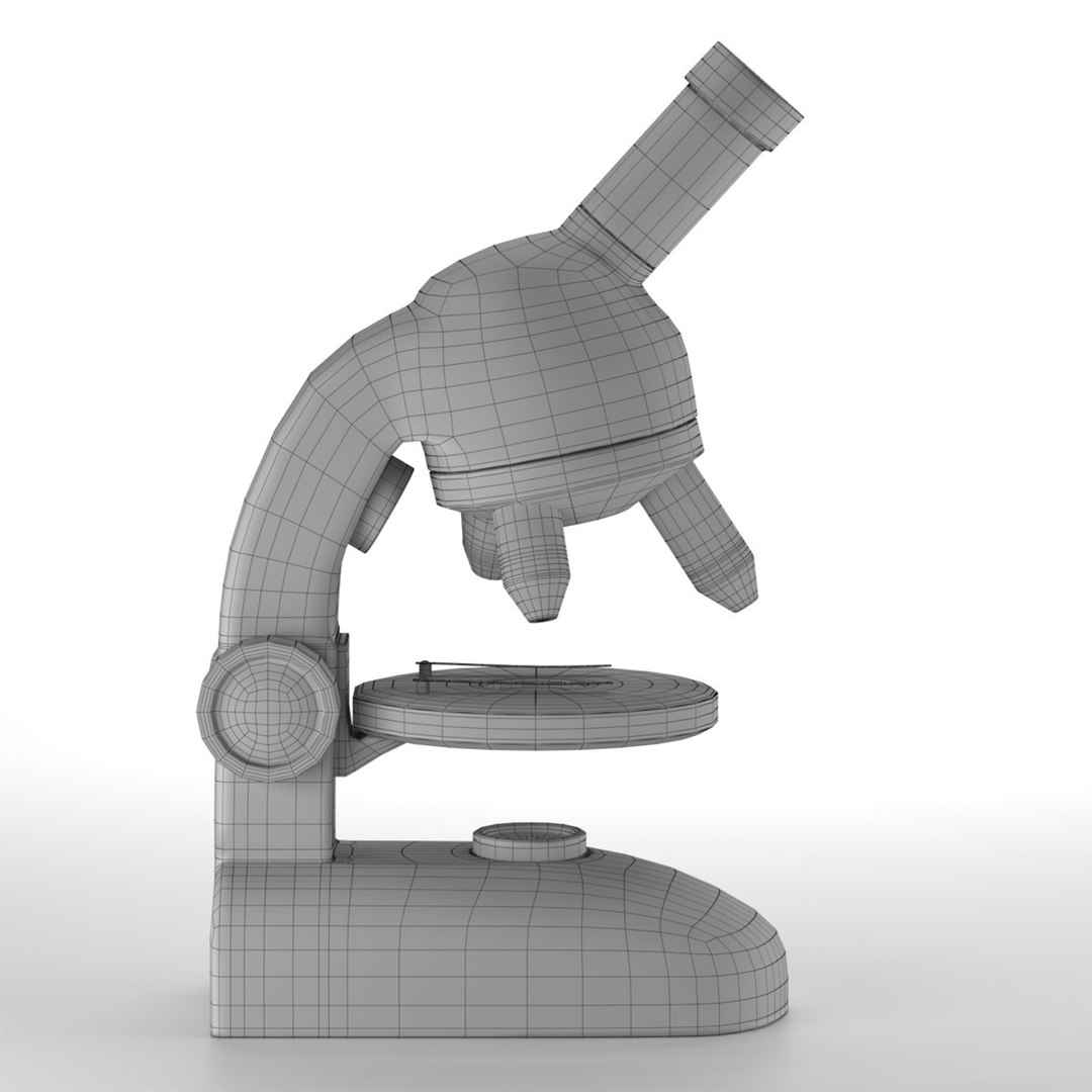 Microscope 3D Model - TurboSquid 2080303