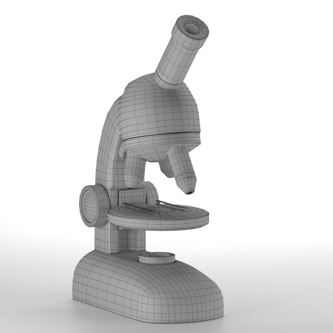 Microscope 3D Model - TurboSquid 2080303