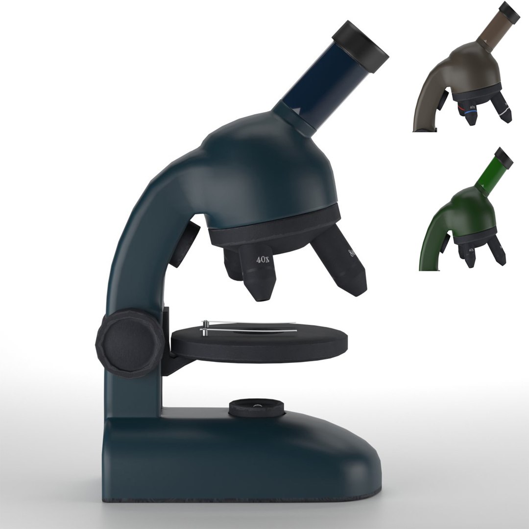 Microscope 3D Model - TurboSquid 2080303